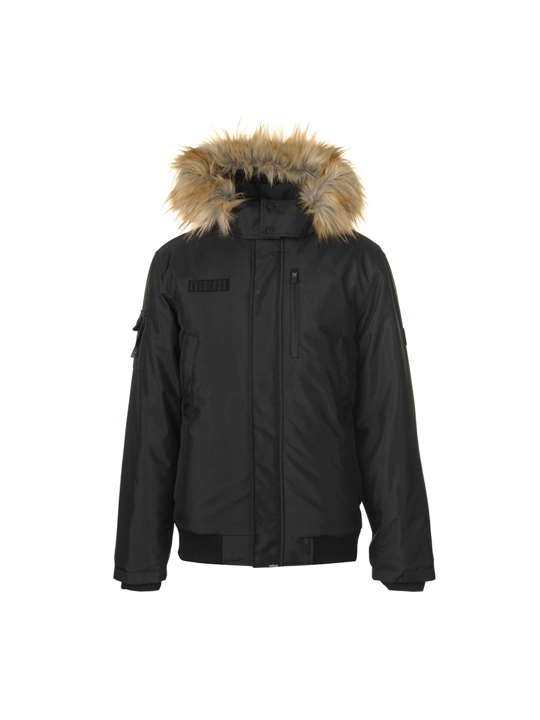 Buy Everlast Men Black Solid Hooded Parka - Jackets for Men 8215201 ...