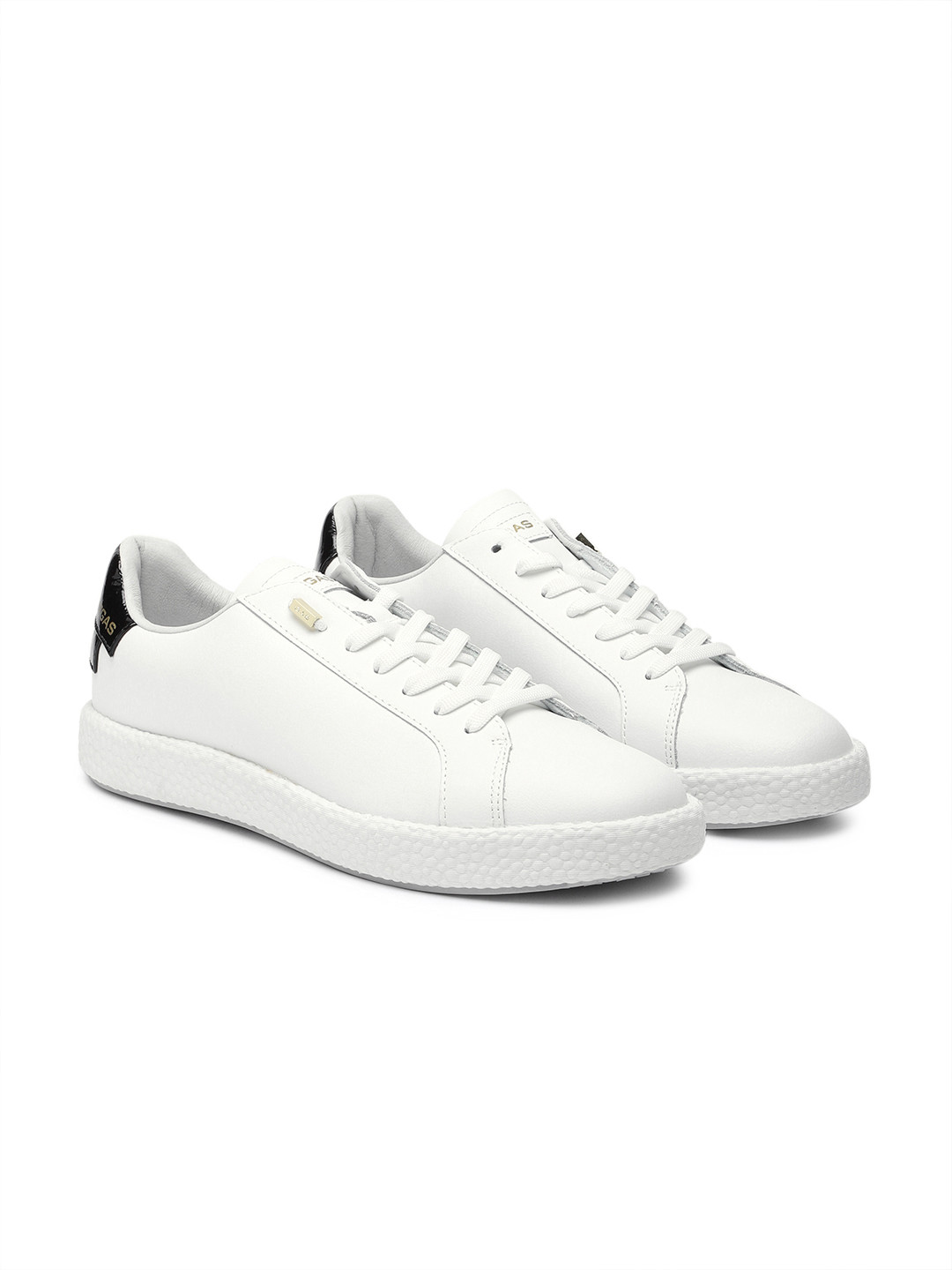 Buy GAS Men White Sneakers - Casual Shoes for Men 8221779 | Myntra