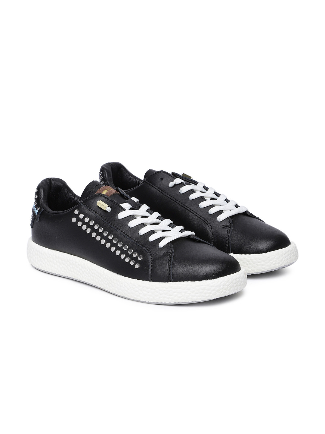 Buy GAS Men Black Sneakers - Casual Shoes for Men 8221845 | Myntra