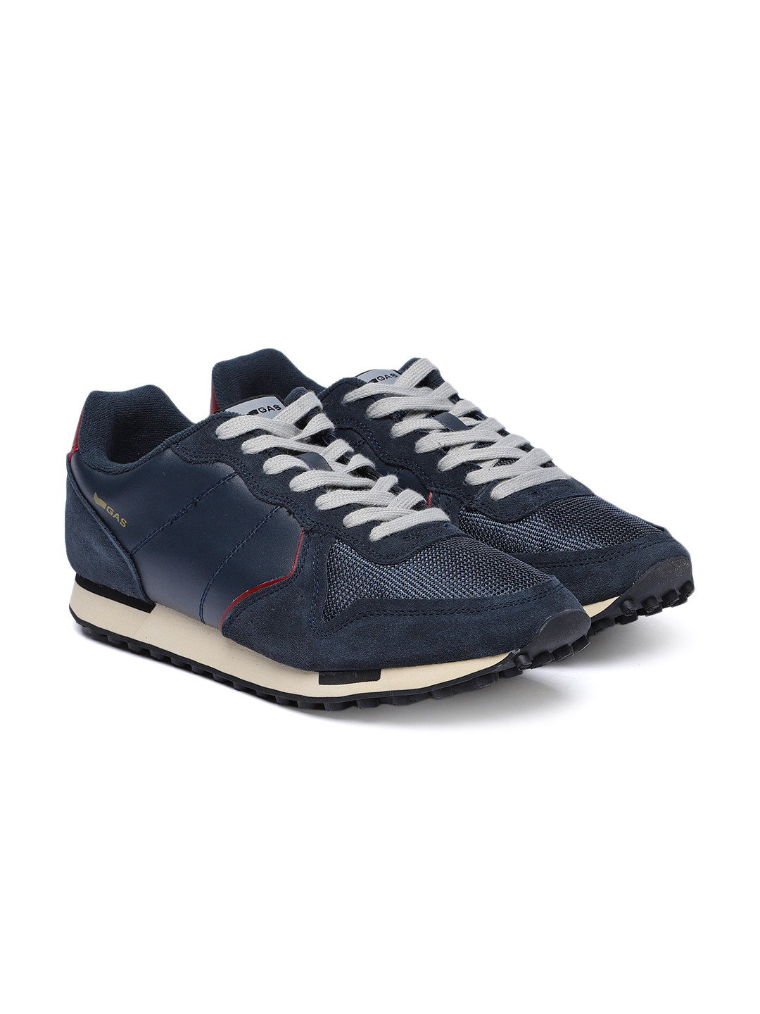 Buy GAS Men Navy Blue Sneakers - Casual Shoes for Men 8221851 | Myntra