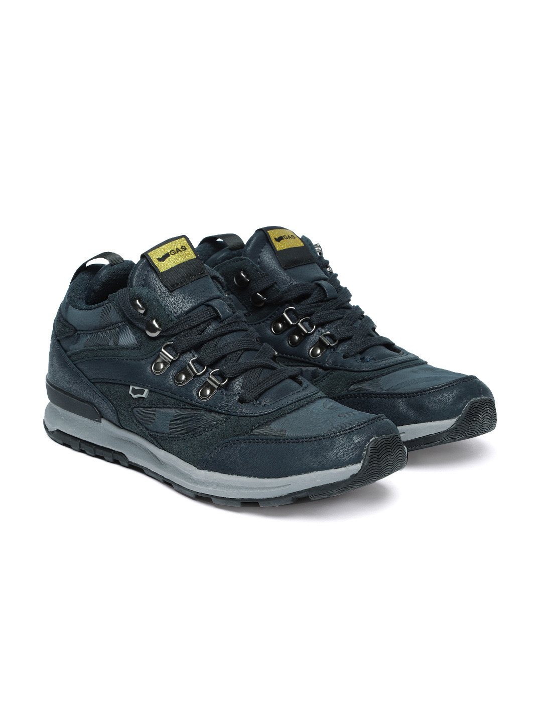 Buy GAS Men Navy Blue Sneakers - Casual Shoes for Men 8221865 | Myntra
