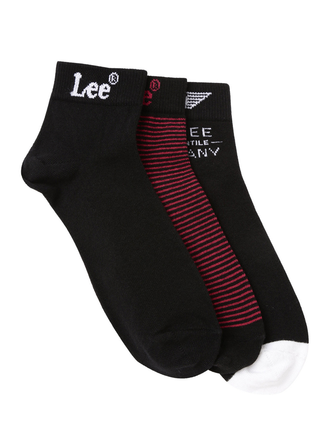 Buy Lee Men Pack Of 9 Assorted Ankle Length Socks - Socks for Men ...