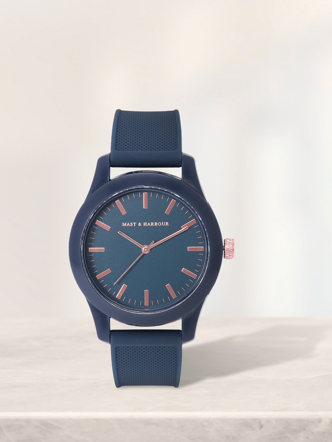 Buy Mast & Harbour Unisex Navy Blue Analogue Watch MFB PN SM 32 913 - Watches for Unisex 8353663 ...