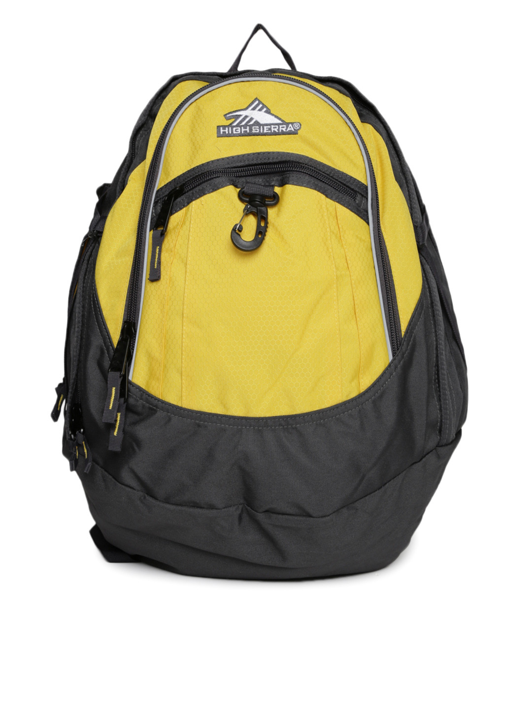 Buy High Sierra Unisex Yellow & Charcoal Grey Backpack - Backpacks for ...