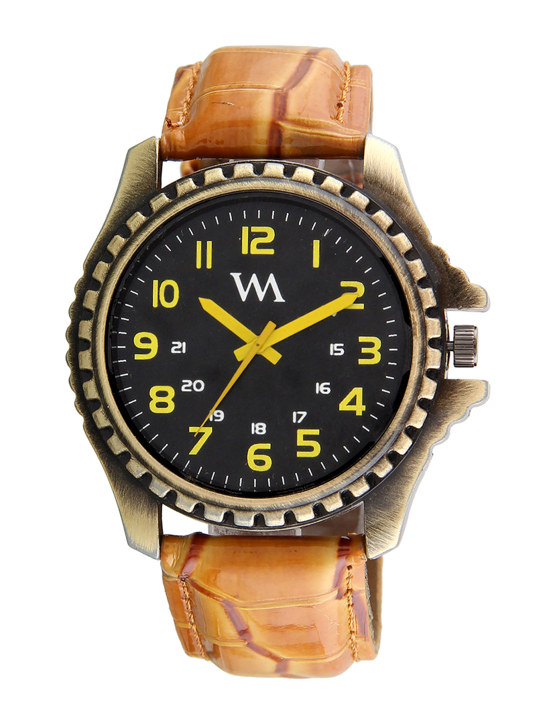 Buy WM Men Black Analogue Watch AWC 014rp - Watches for Men 8362025 ...