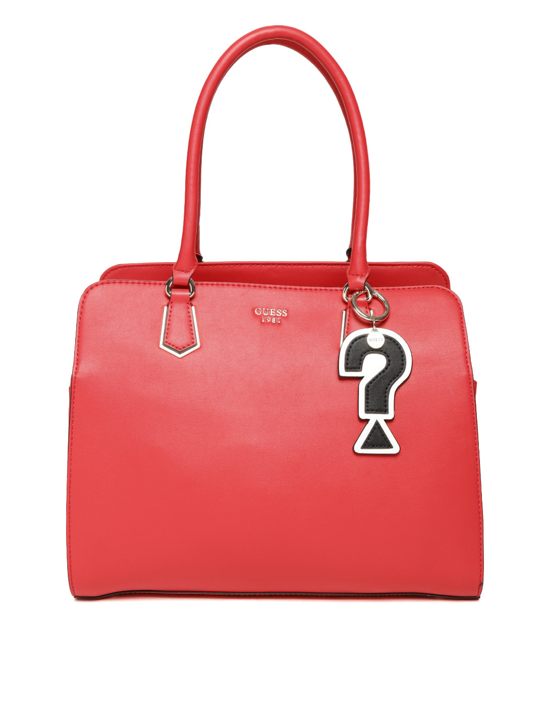 Buy GUESS Red Solid Handheld Bag - Handbags for Women 8381527 | Myntra