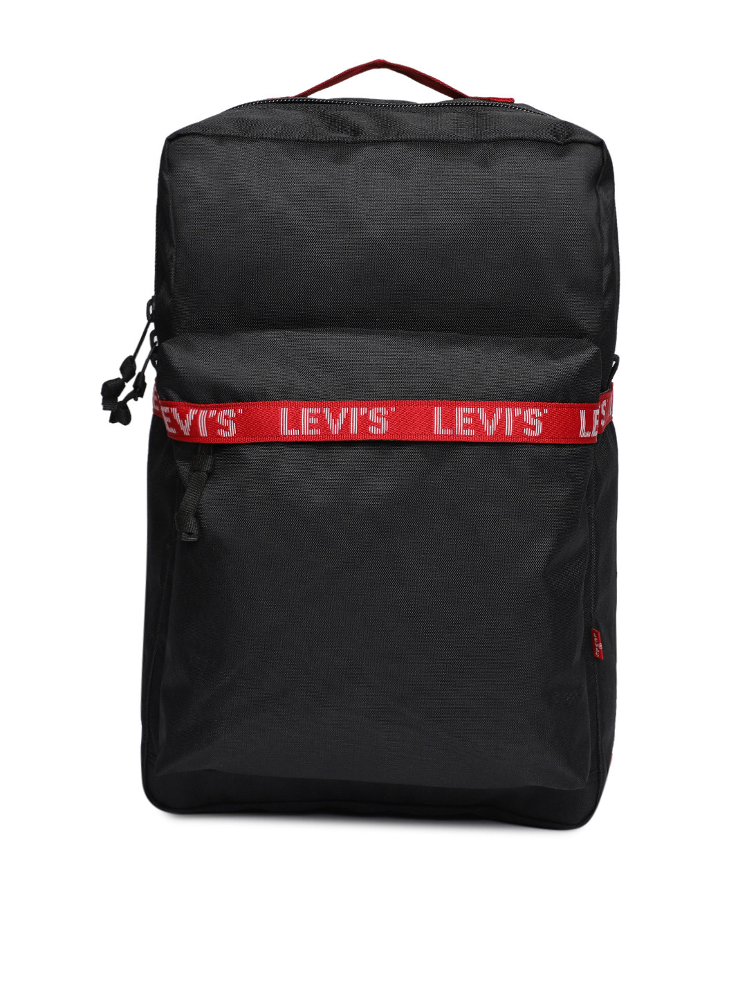 Buy Levis Unisex Black Brand Logo Backpack - Backpacks for Unisex ...
