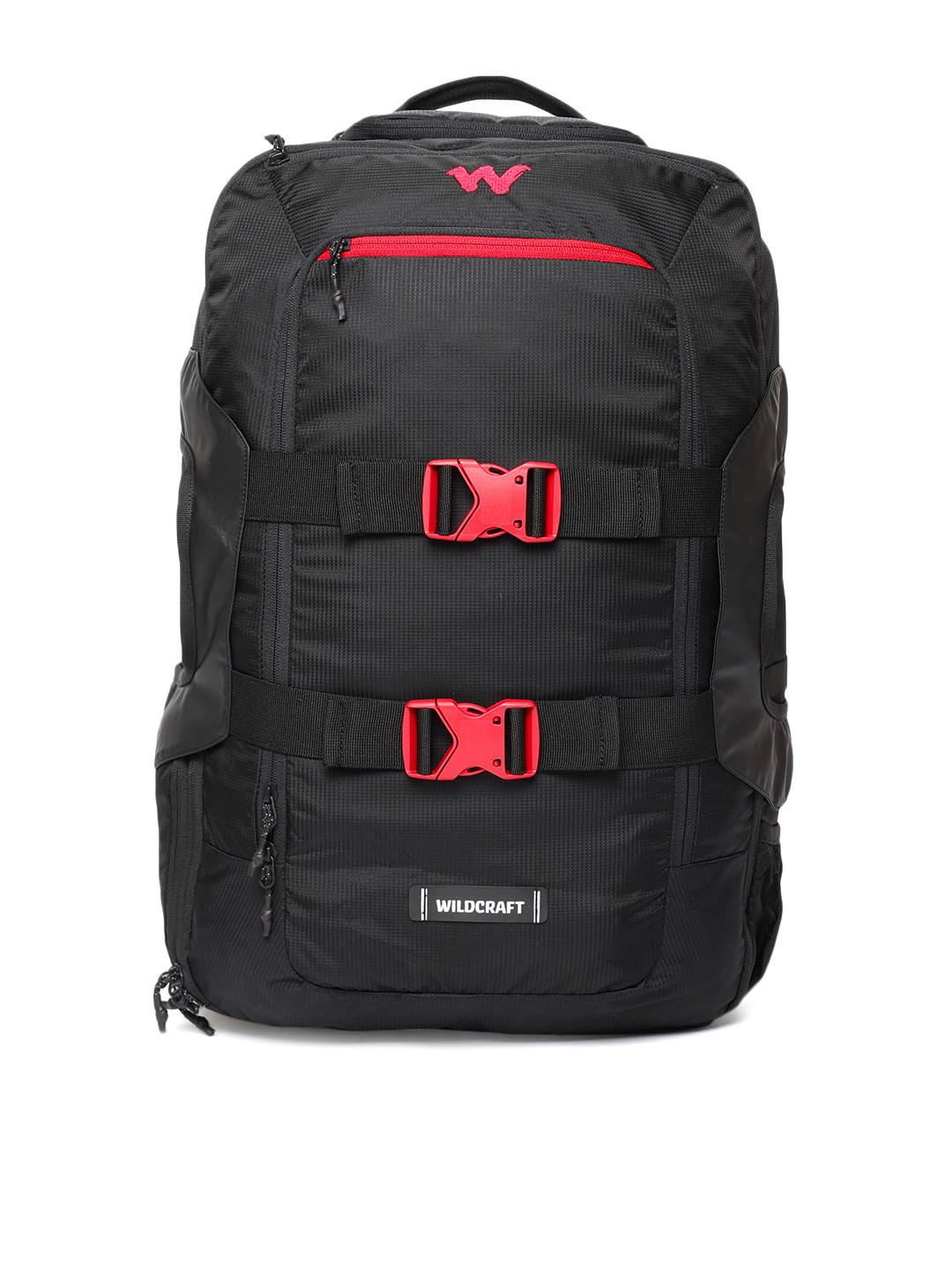 Buy Wildcraft Unisex Black Solid Globe Trotter 45 Backpack - Backpacks ...