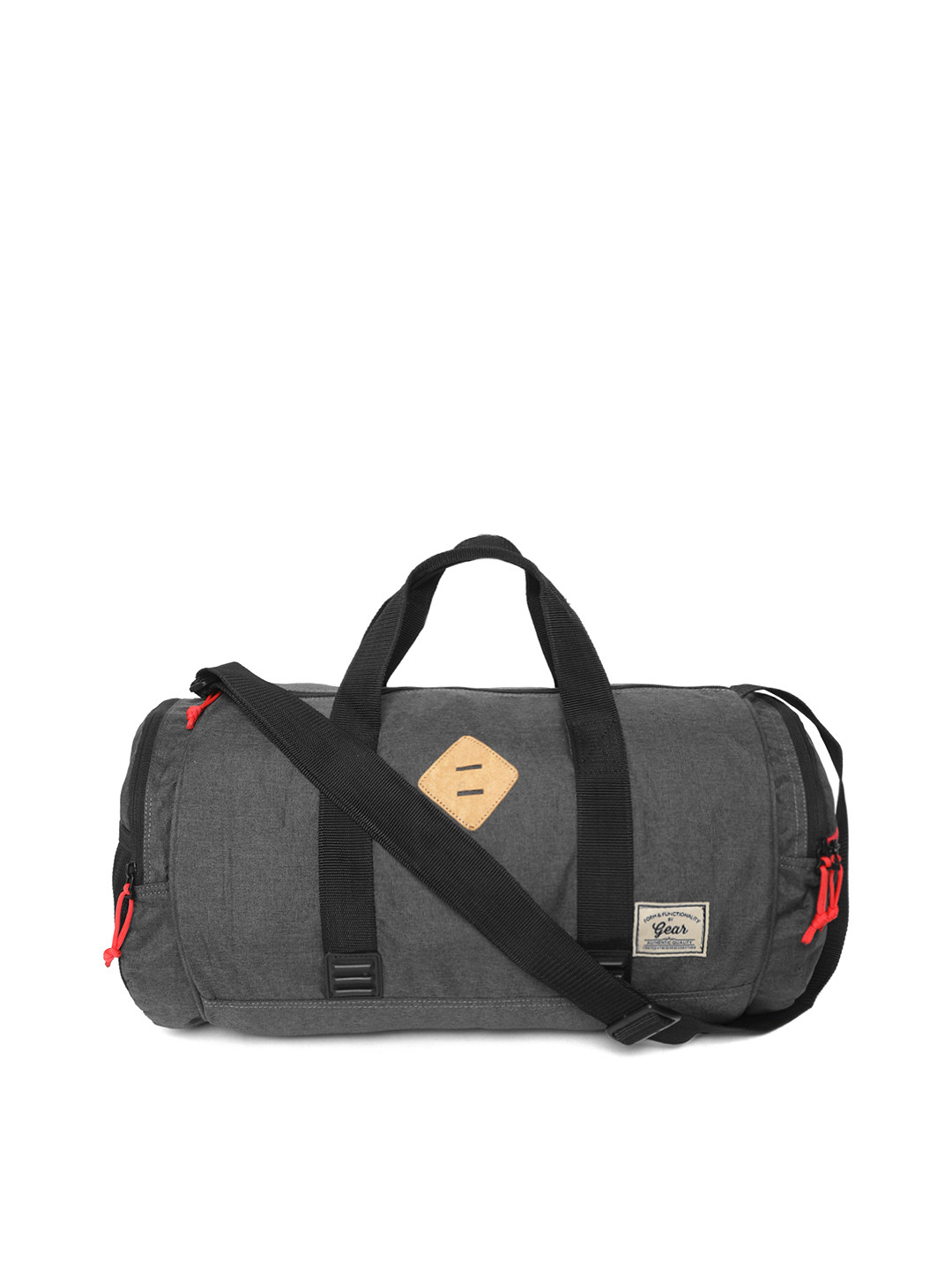 Buy Gear Unisex Grey Solid Duffel Bag - Duffel Bag for Unisex 8435853 ...