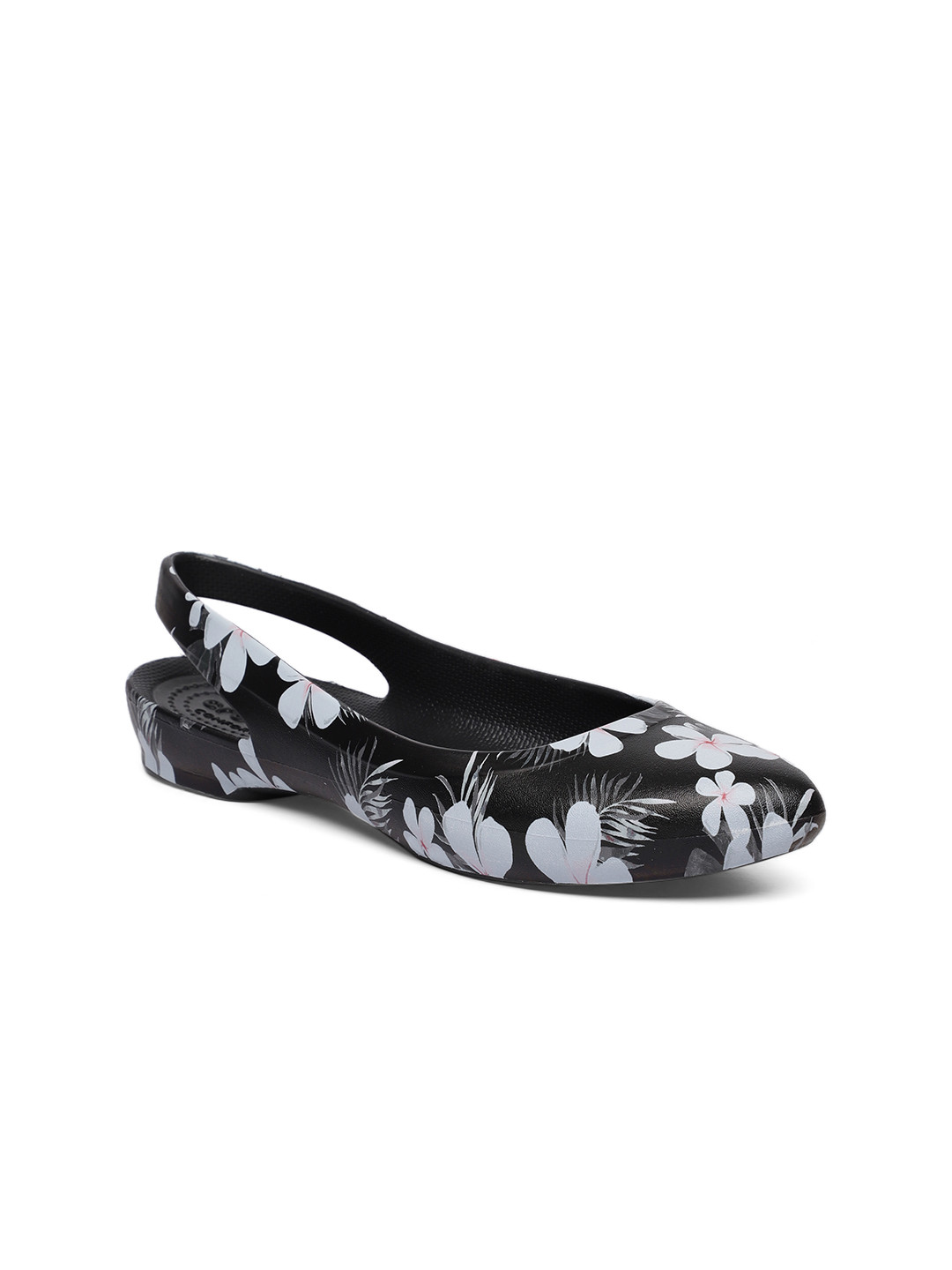Buy Crocs Women Multicoloured Printed Ballerinas - Flats for Women ...