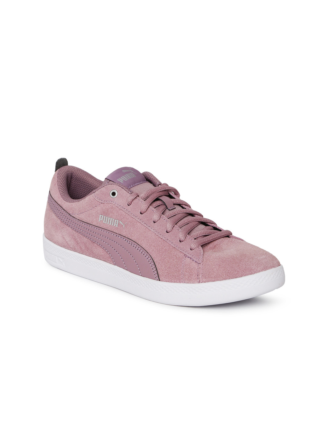 Buy Puma Women Purple Smash V2 Suede Sneakers - Casual Shoes for Women ...