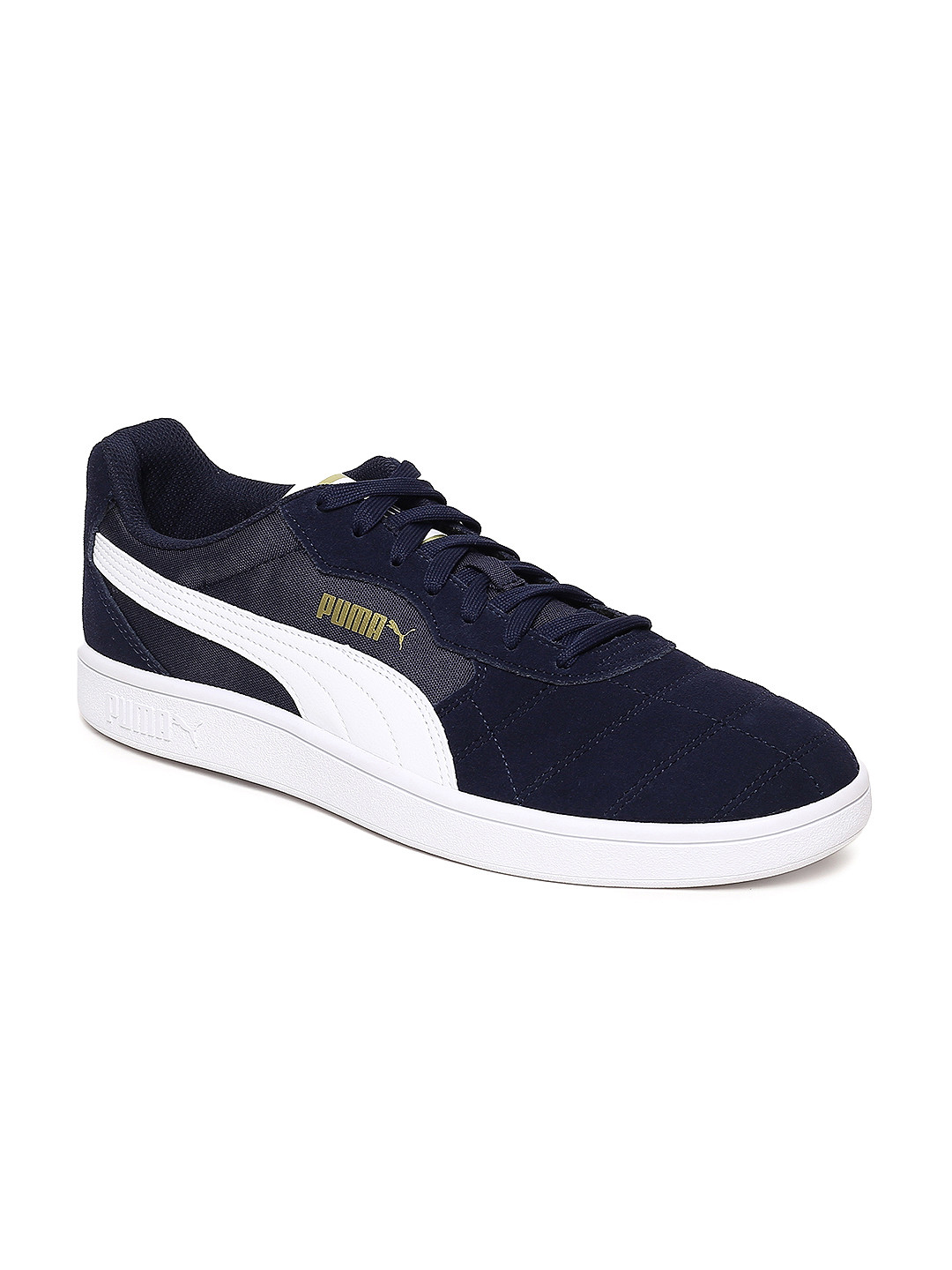 Buy Puma Men Navy Blue Astro Kick Suede Sneakers - Casual Shoes for Men ...