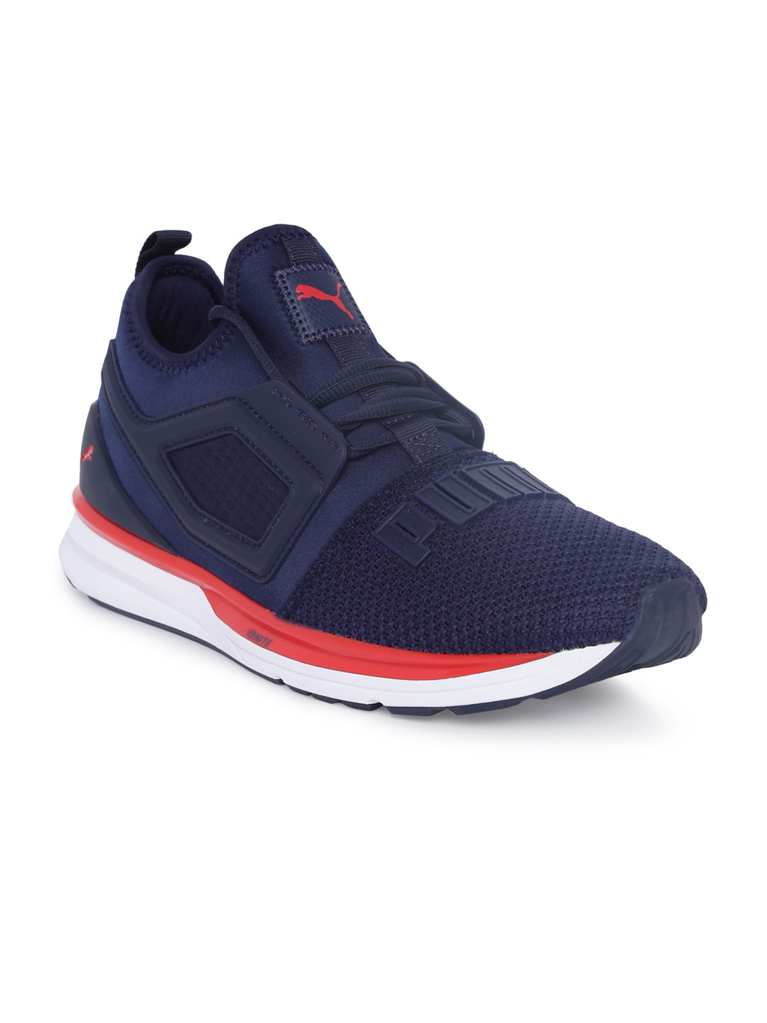 Buy Puma Men Navy Blue Ignite Limitless 2 Running Shoes - Sports Shoes ...