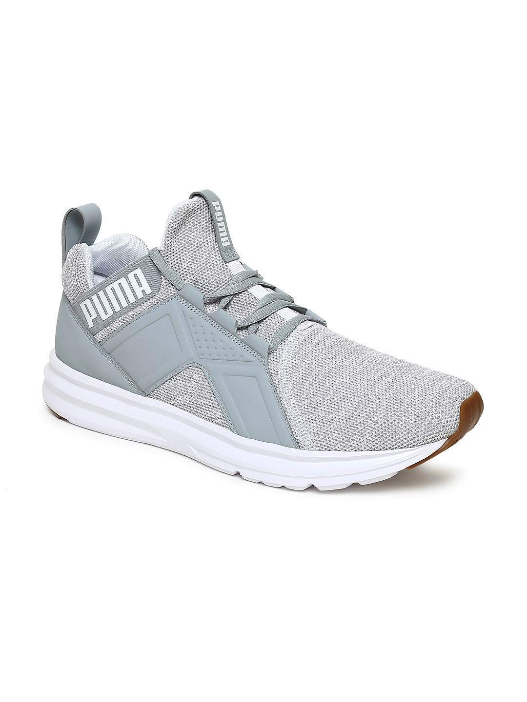 Buy Puma Men Grey Enzo KNIT NM Running Shoes - Sports Shoes for Men ...