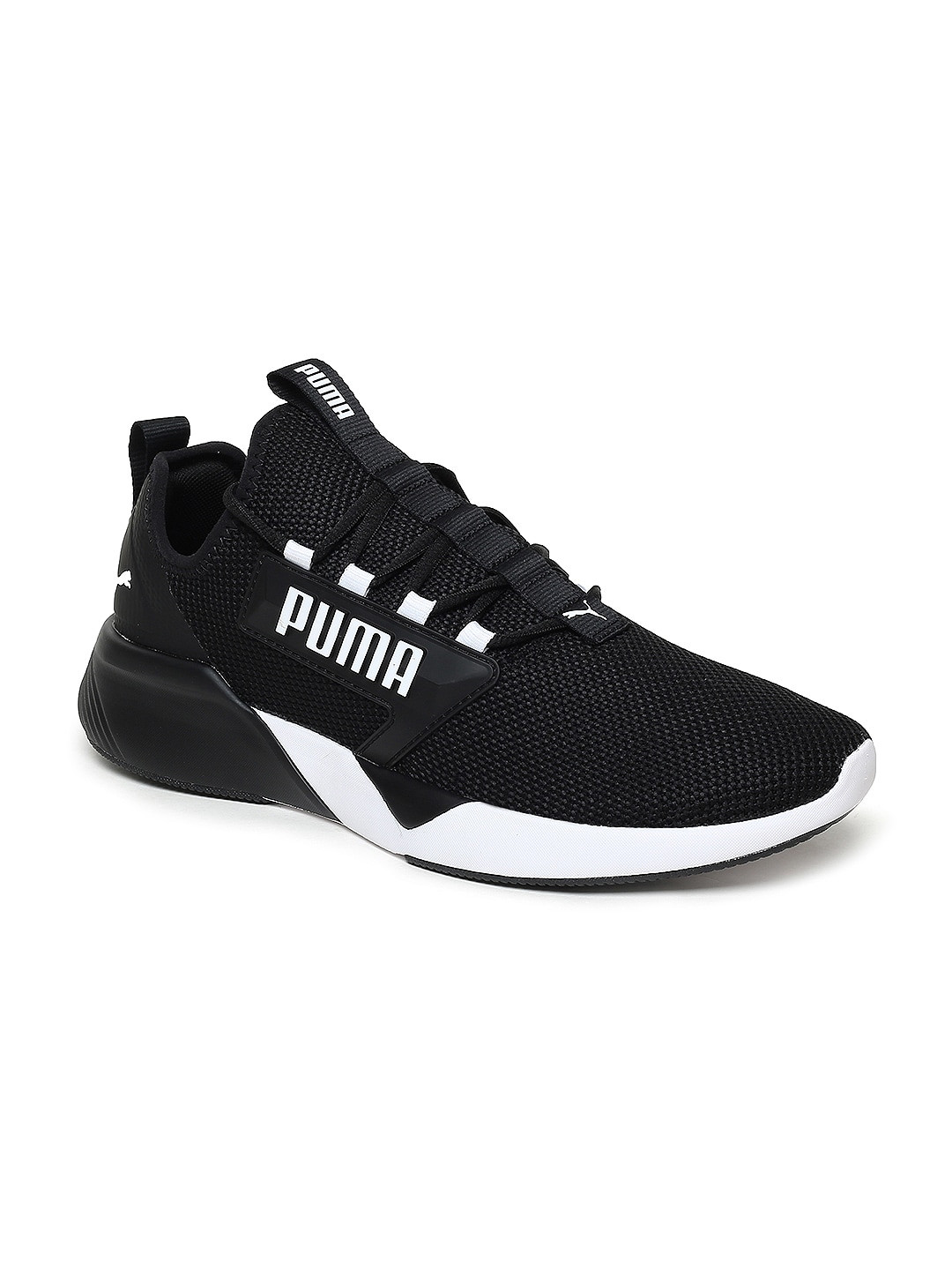 Buy Puma Men Black Retaliate Running Shoes - Sports Shoes for Men ...