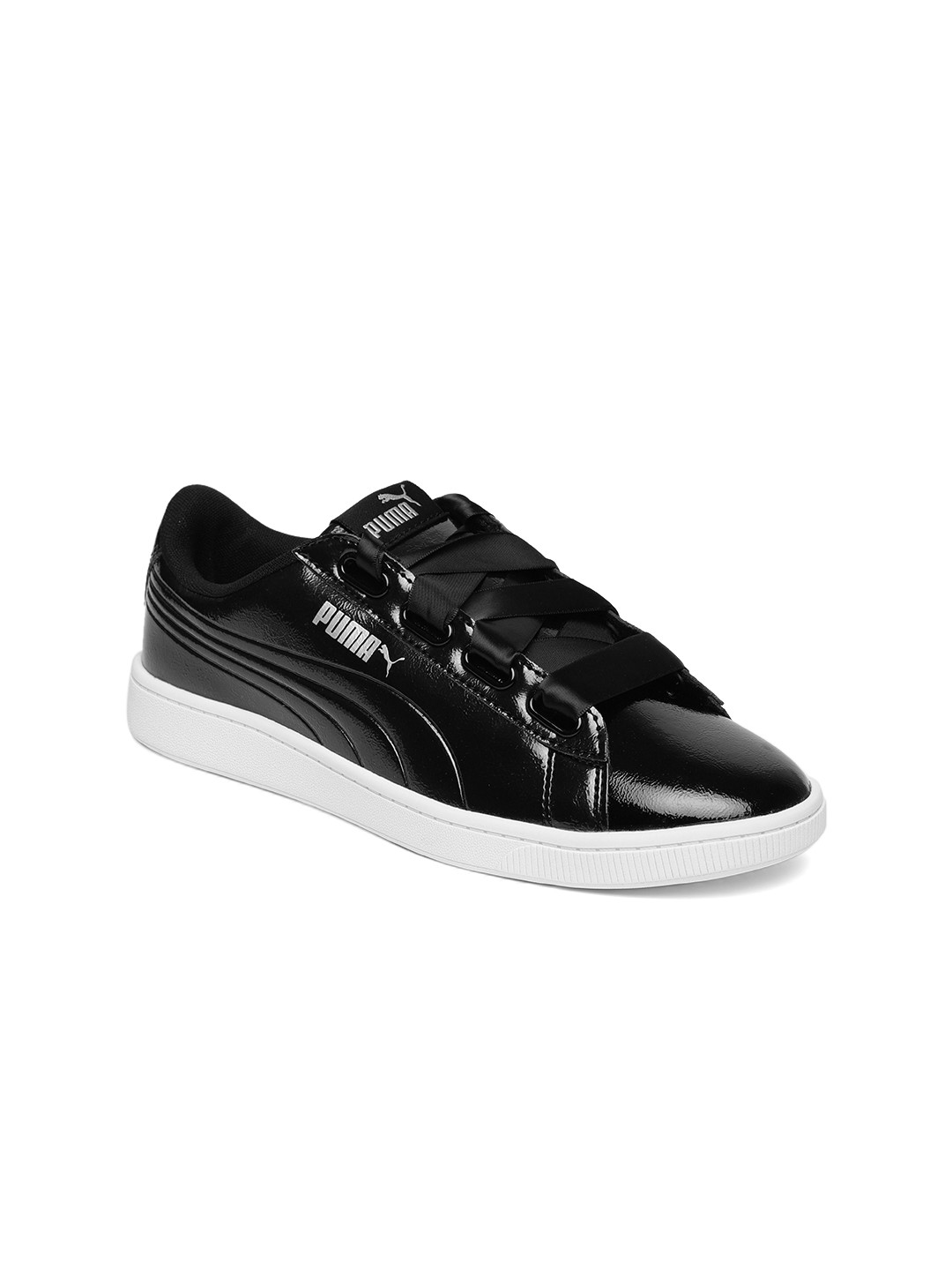 Buy Puma Women Black Vikky V2 Ribbon Sneakers - Casual Shoes for Women ...