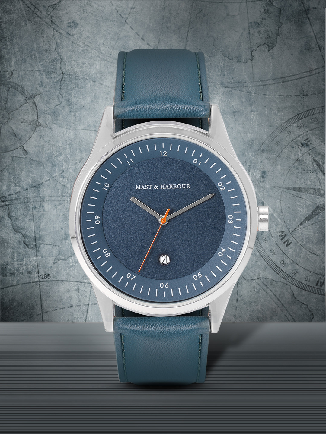 Buy Mast & Harbour Unisex Navy Analogue Watch MFB PN SNT G28 - Watches ...