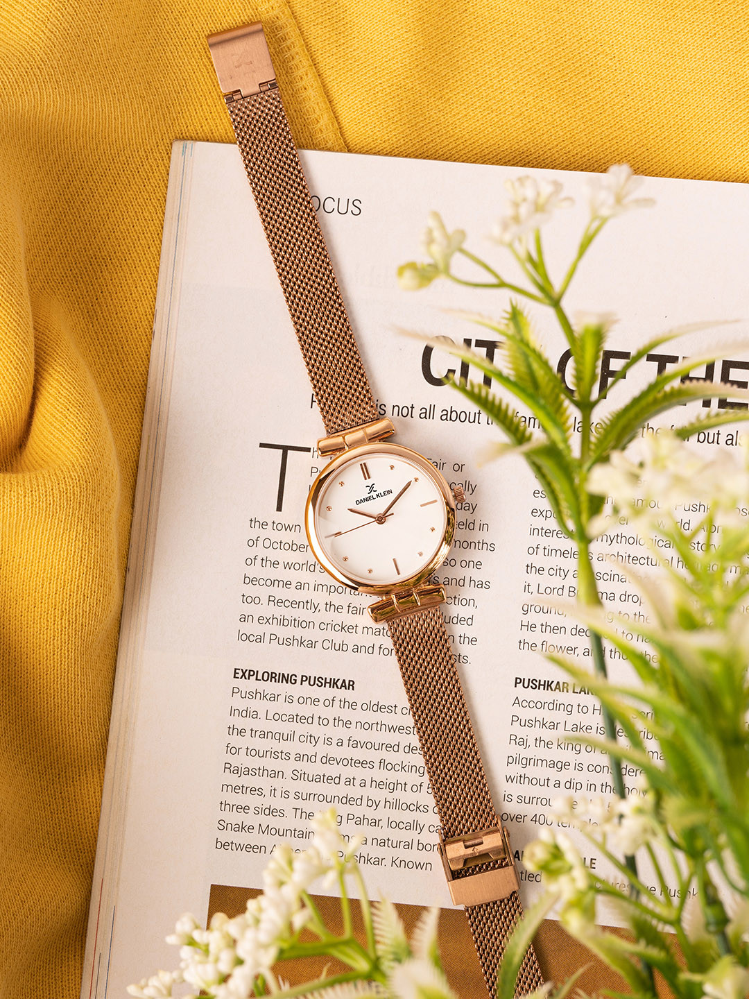 Buy Daniel Klein Women Off White Analogue Watch DK11956 2 - Watches for ...