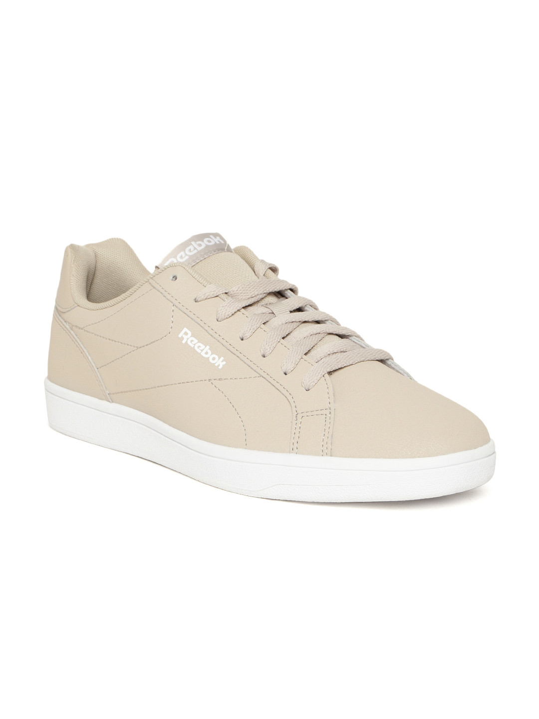 Buy Reebok Classic Men Beige Royal Complete CLN Sneakers - Casual Shoes ...