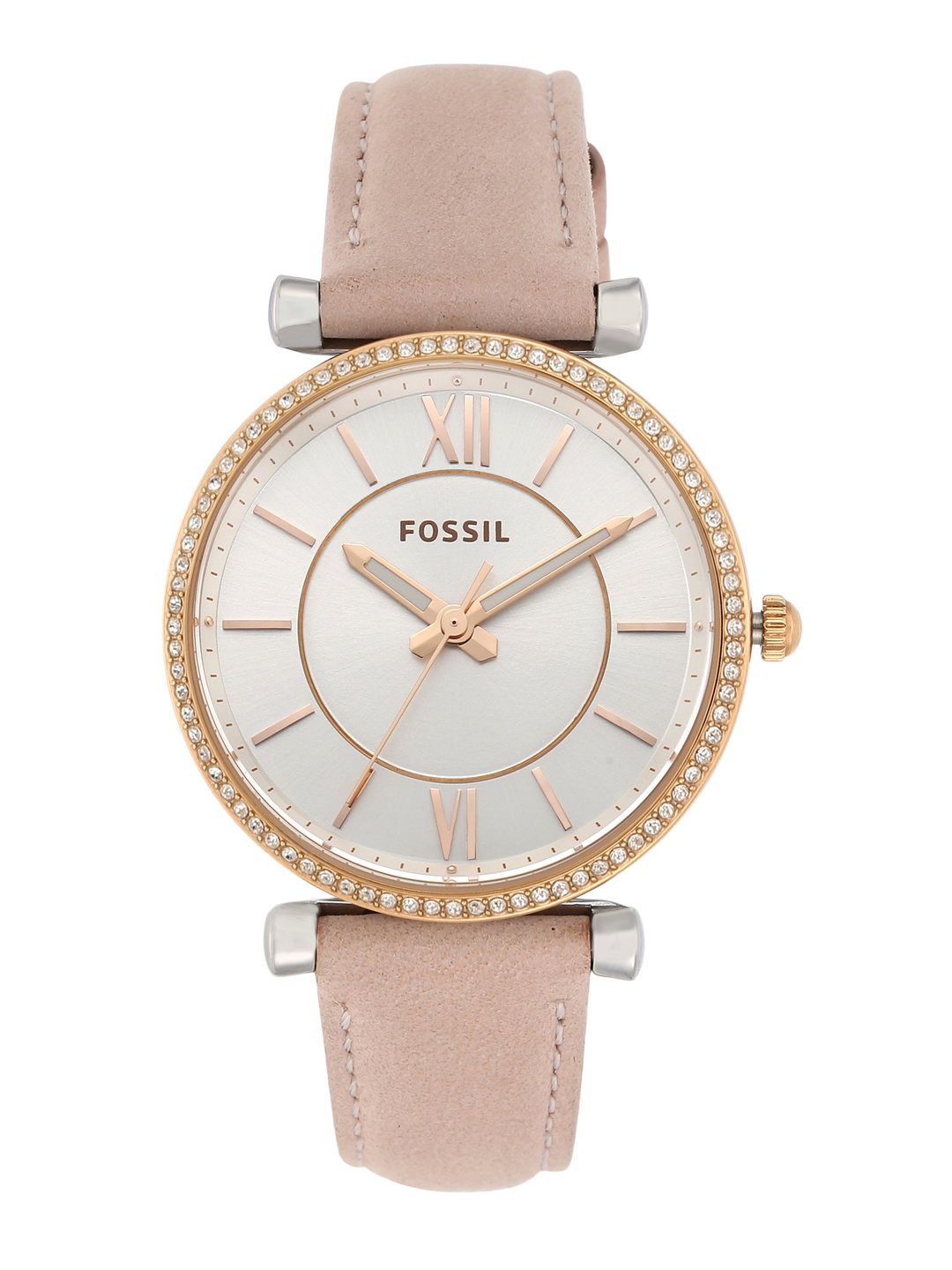 Buy Fossil Women Pink Analogue Watch ES4484 - Watches for Women 8525537 ...