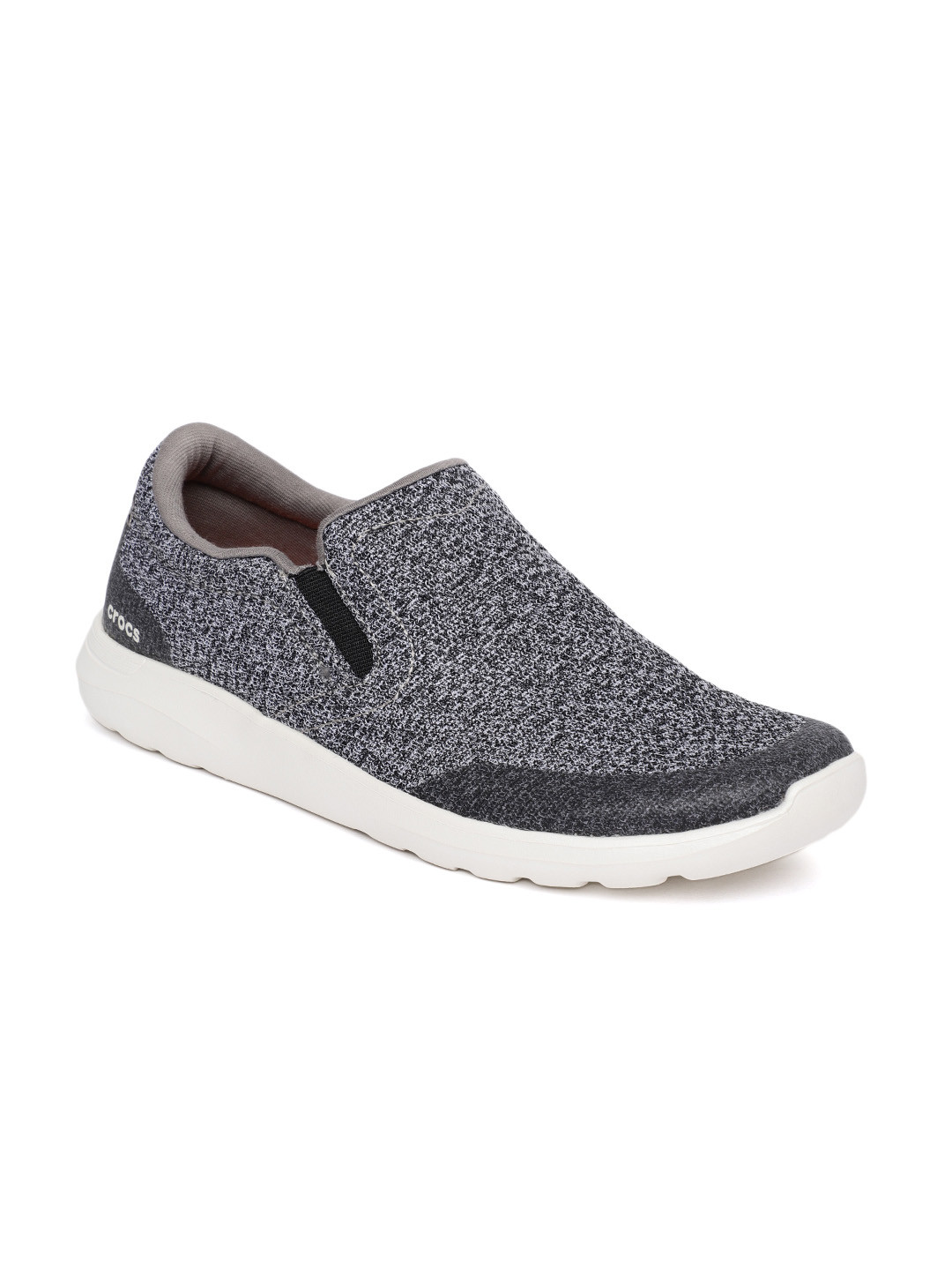 Buy Crocs Men Grey Slip On Sneakers - Casual Shoes for Men 8567825 | Myntra