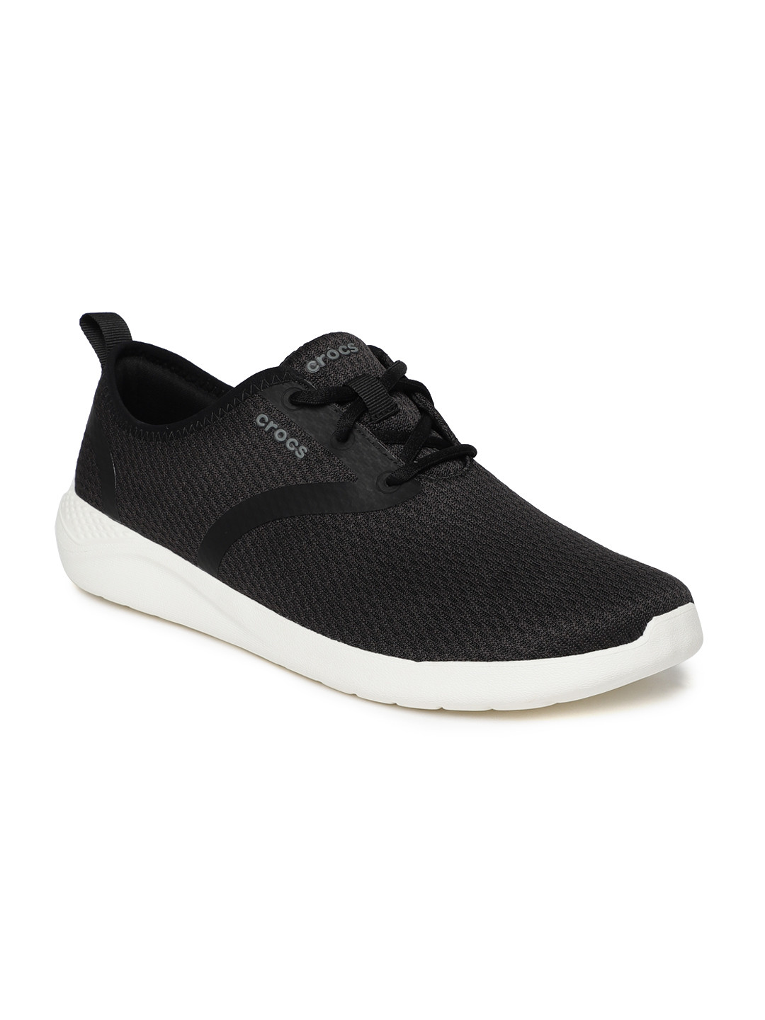 Buy Crocs Men Black Solid Sneakers - Casual Shoes for Men 8568801 | Myntra