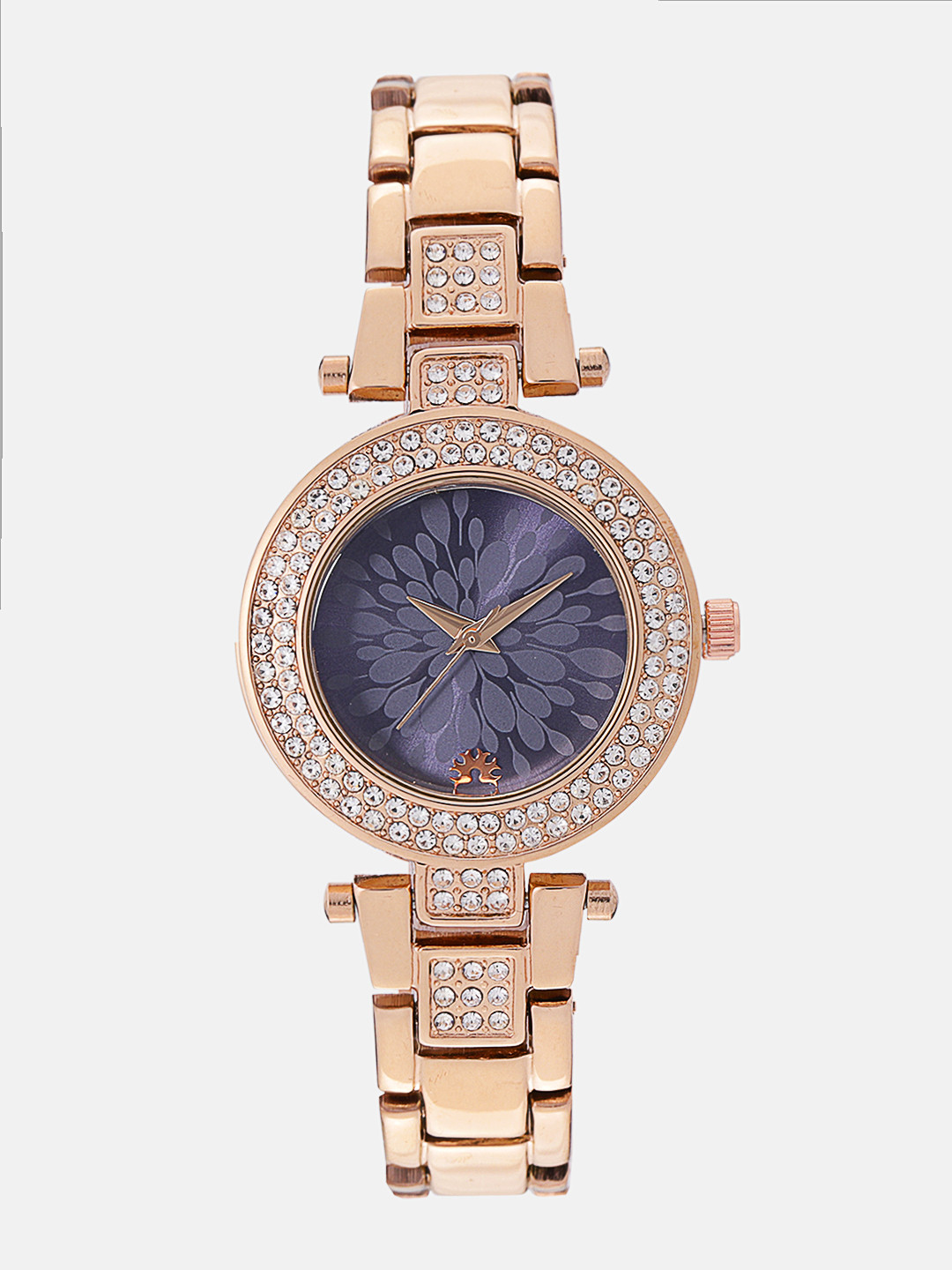 Buy Anouk Women Gunmetal Toned Analogue Watch DES WAT AN33 - Watches ...