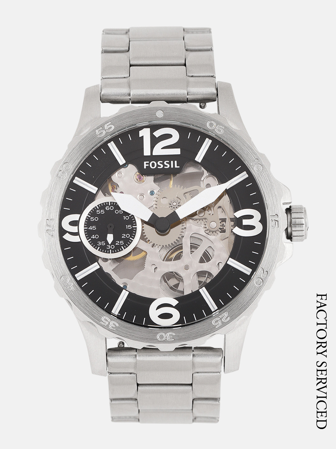 Buy Fossil Men Black Analogue Factory Serviced Watch ME3129 - Watches ...