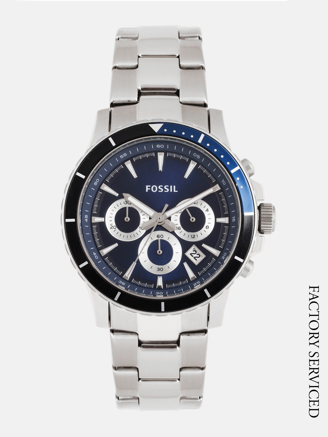 Buy Fossil Men Blue Analogue Watch CH2927I_FSS - Watches for Men ...