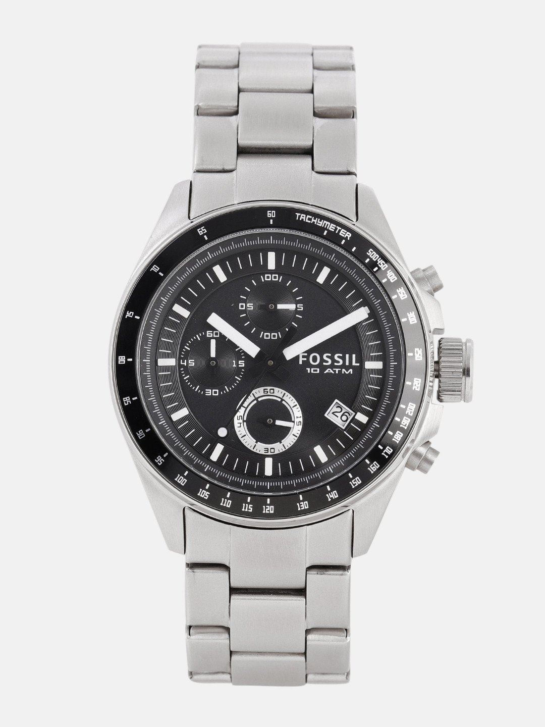 Buy Fossil Men Black Factory Service Analogue Watch CH2600IE - Watches ...