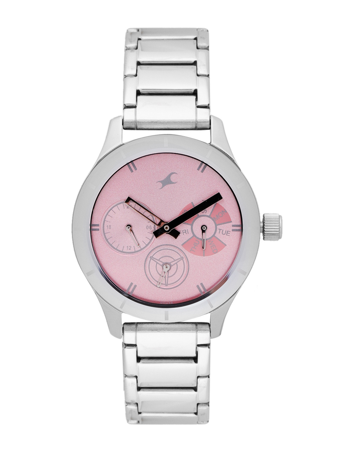 Buy Fastrack Women Pink Analogue Watch NK6078SM07 - Watches for Women ...