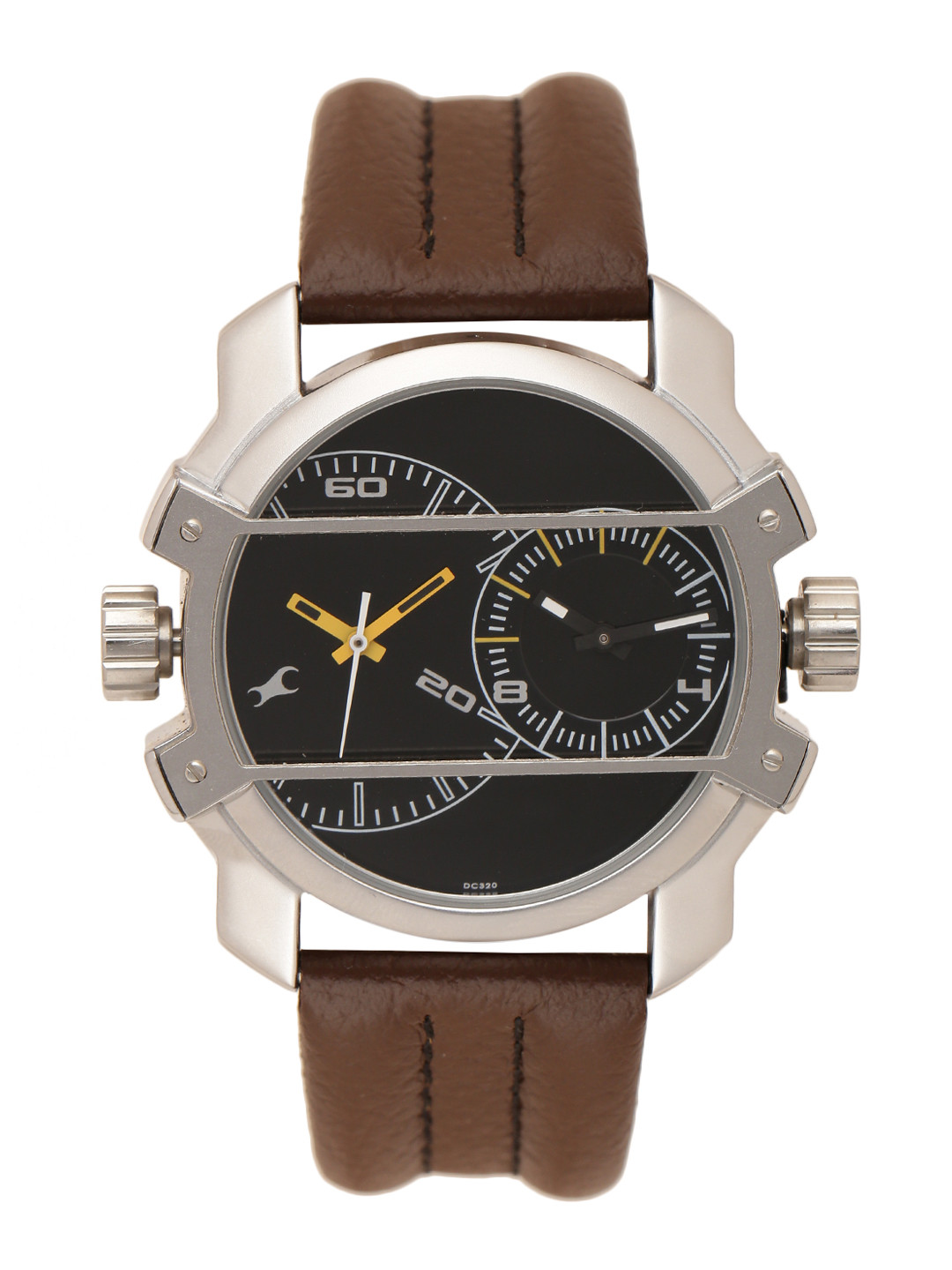 Buy Fastrack Men Black Analogue Watch NK3098SL02 - Watches for Men ...