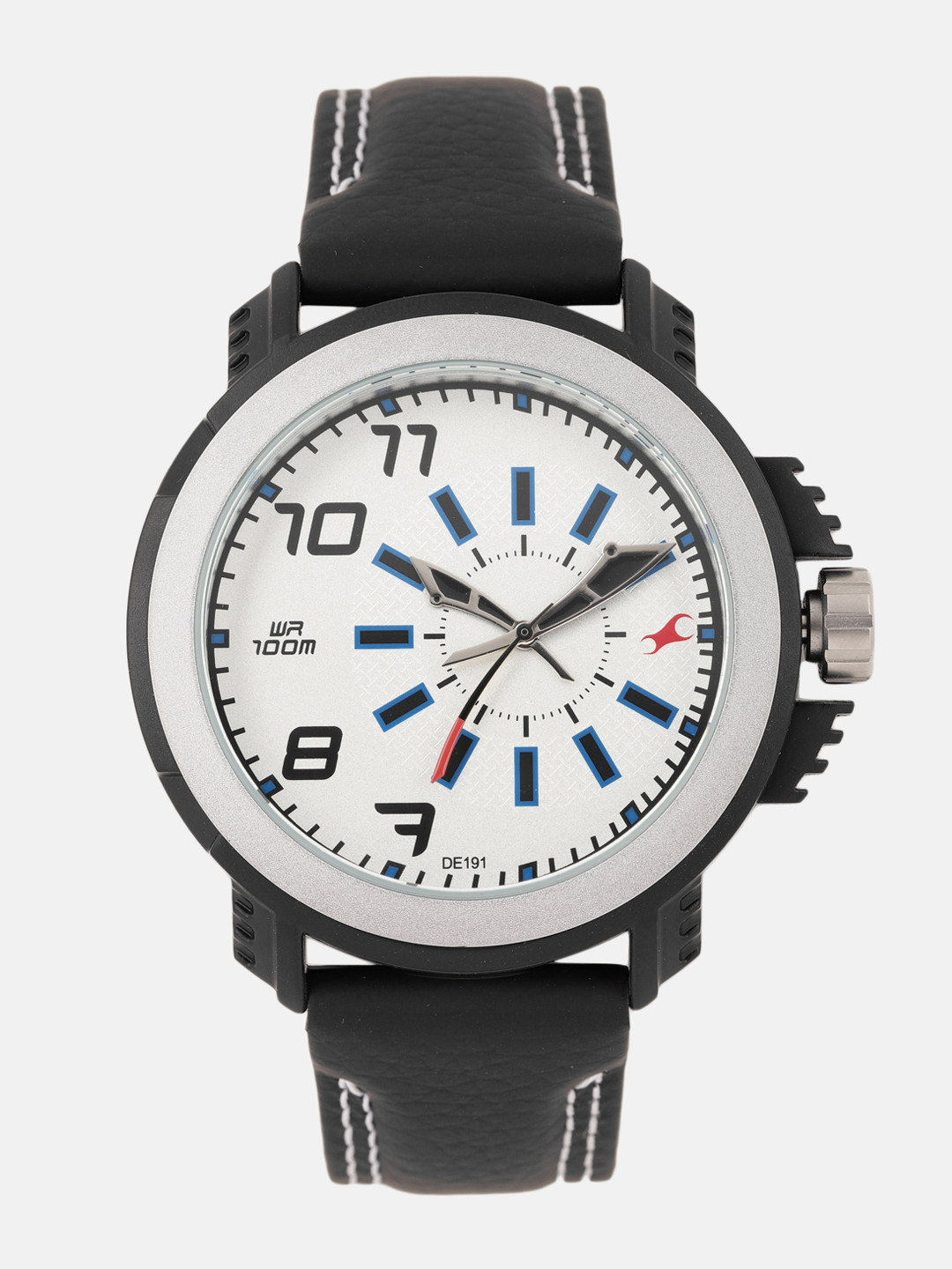 Buy Fastrack Men Silver Analogue Watch NK38015PL01_OR2 - Watches for ...