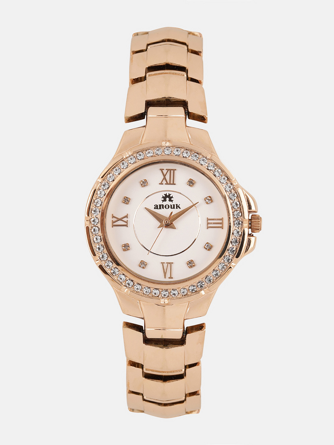 Buy Anouk Women White Analogue Watch ANK 04 - Watches for Women 8620395 ...