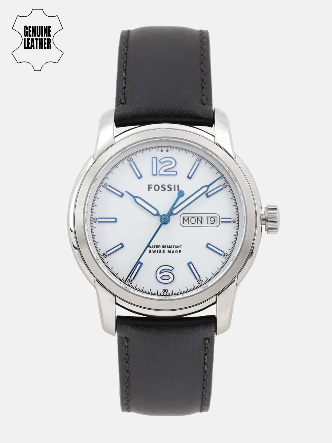 Buy Fossil Men White Factory Serviced Analogue Watch FSW4002 - Watches ...