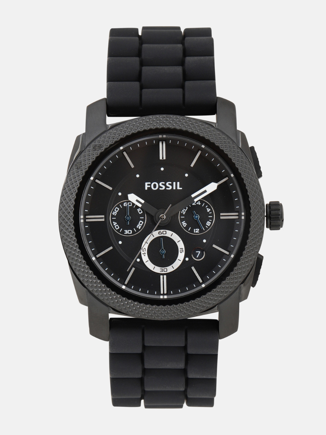 Buy Fossil Men Black Analogue Factory Serviced Watch FS4487_FSS ...