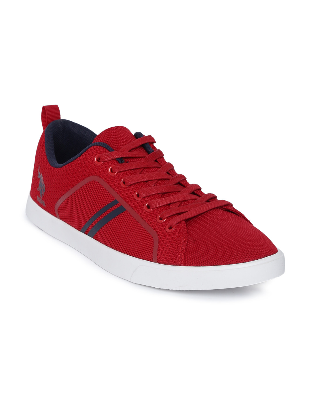 Buy U.S. Polo Assn. Men Red MASERATI Sneakers - Casual Shoes for Men ...