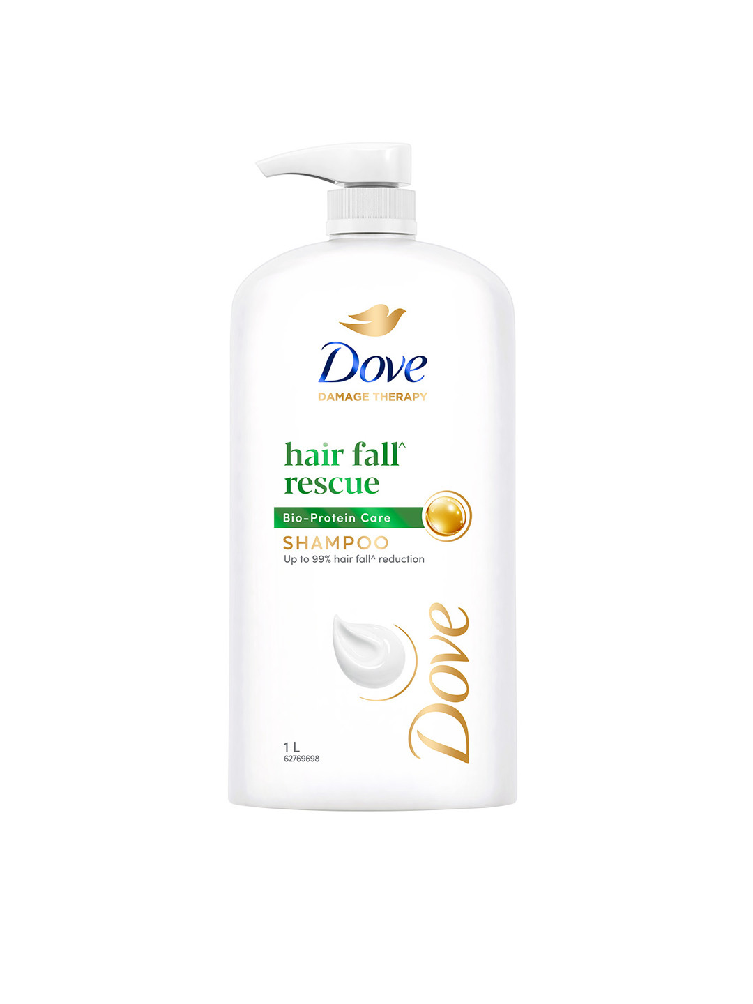 Buy Dove Hair Fall Rescue Shampoo For Weak Hair 1 L - Shampoo for Women ...