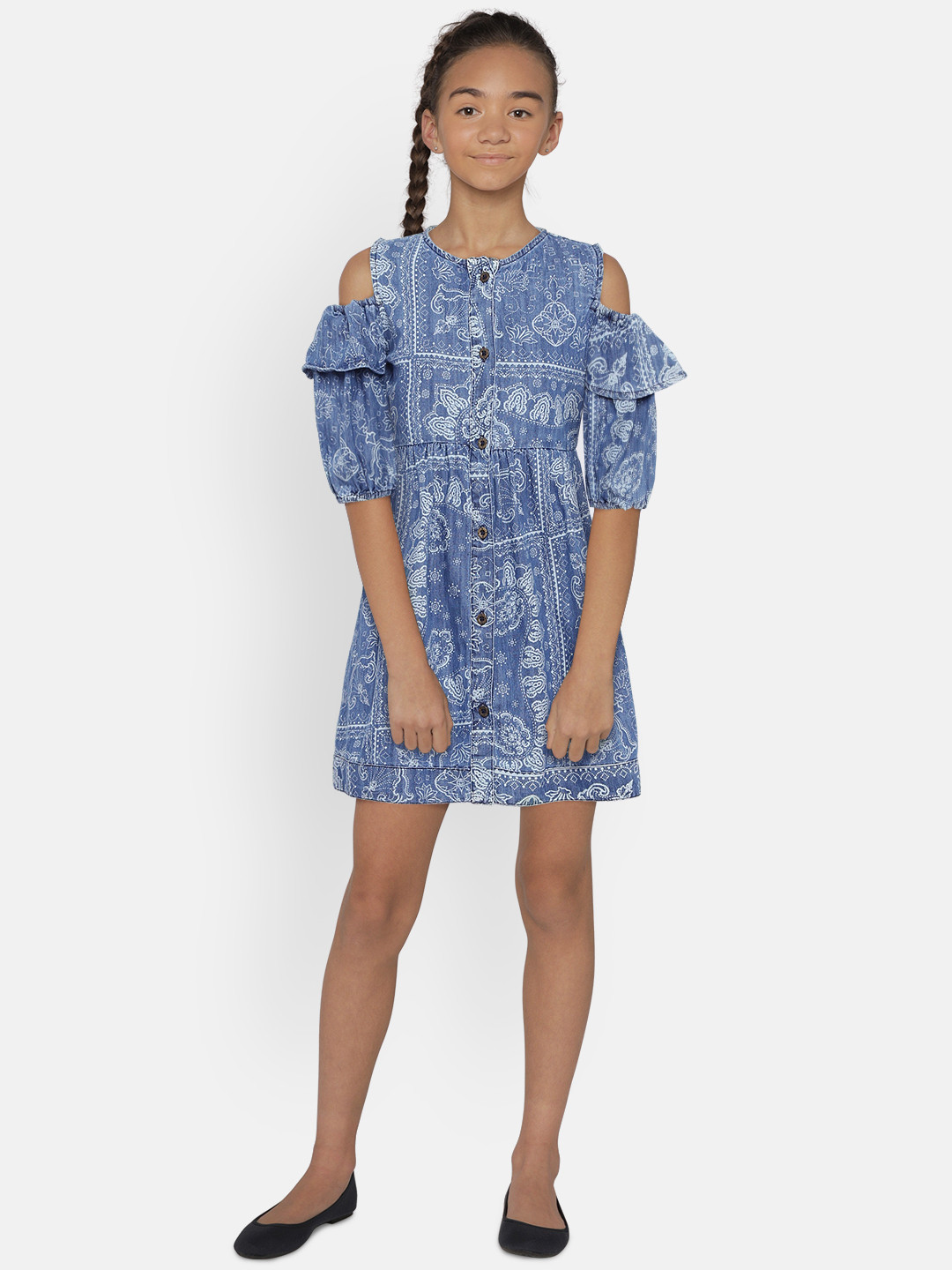 Buy UNDER FOURTEEN ONLY - Dresses for Girls 8673779 | Myntra