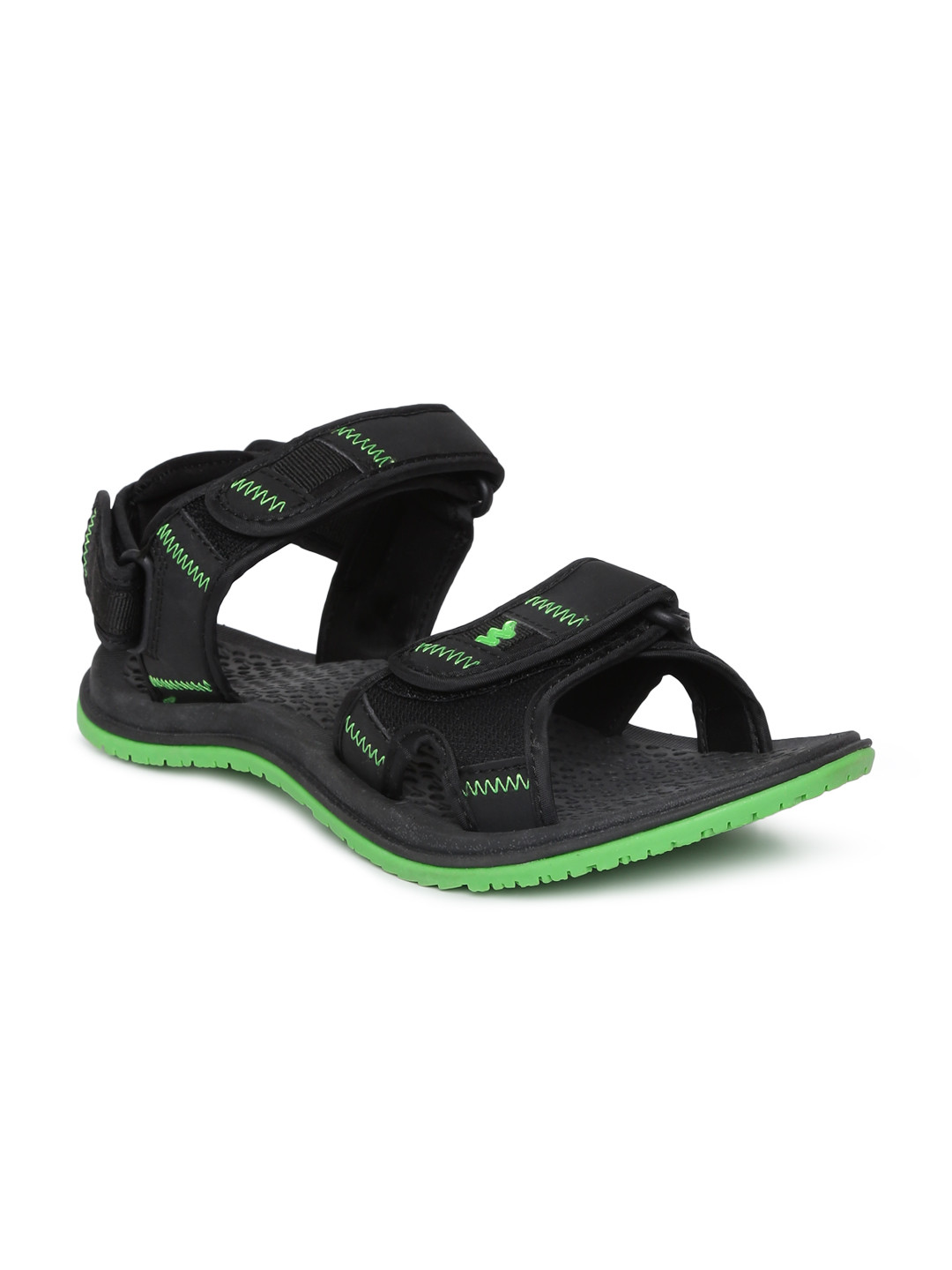 Buy Wildcraft Men Black & Green Joo Sports Sandals - Sports Sandals for ...