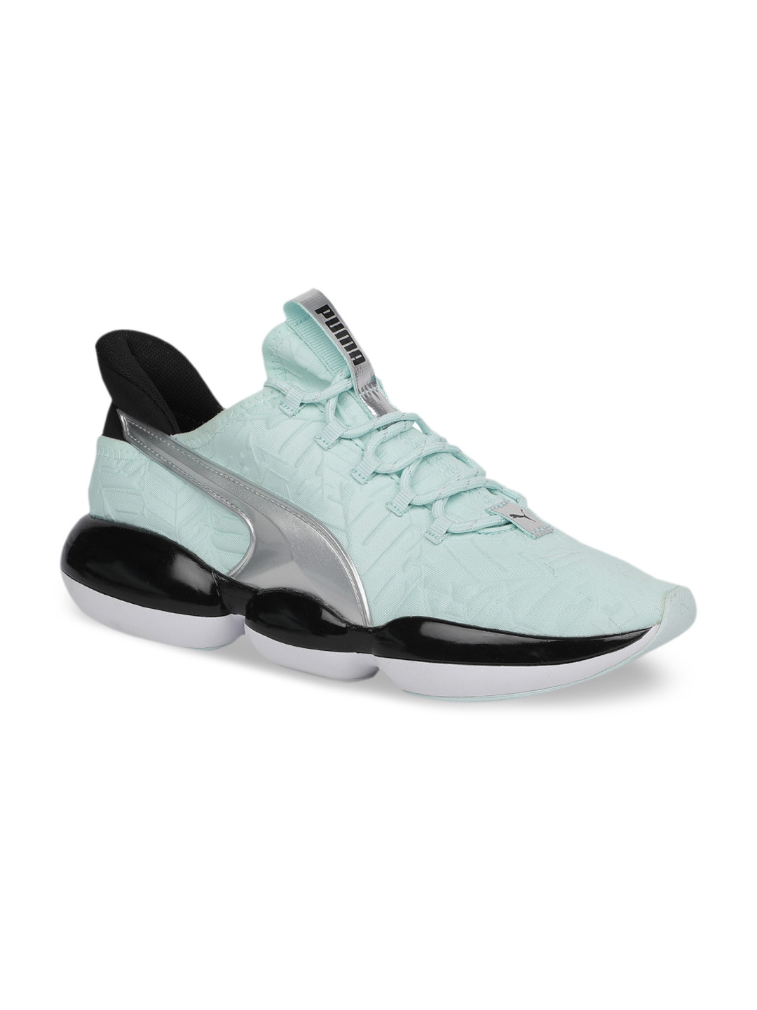 Buy Puma Women Turquoise Blue Mesh Mid Top Training Or Gym Shoes ...