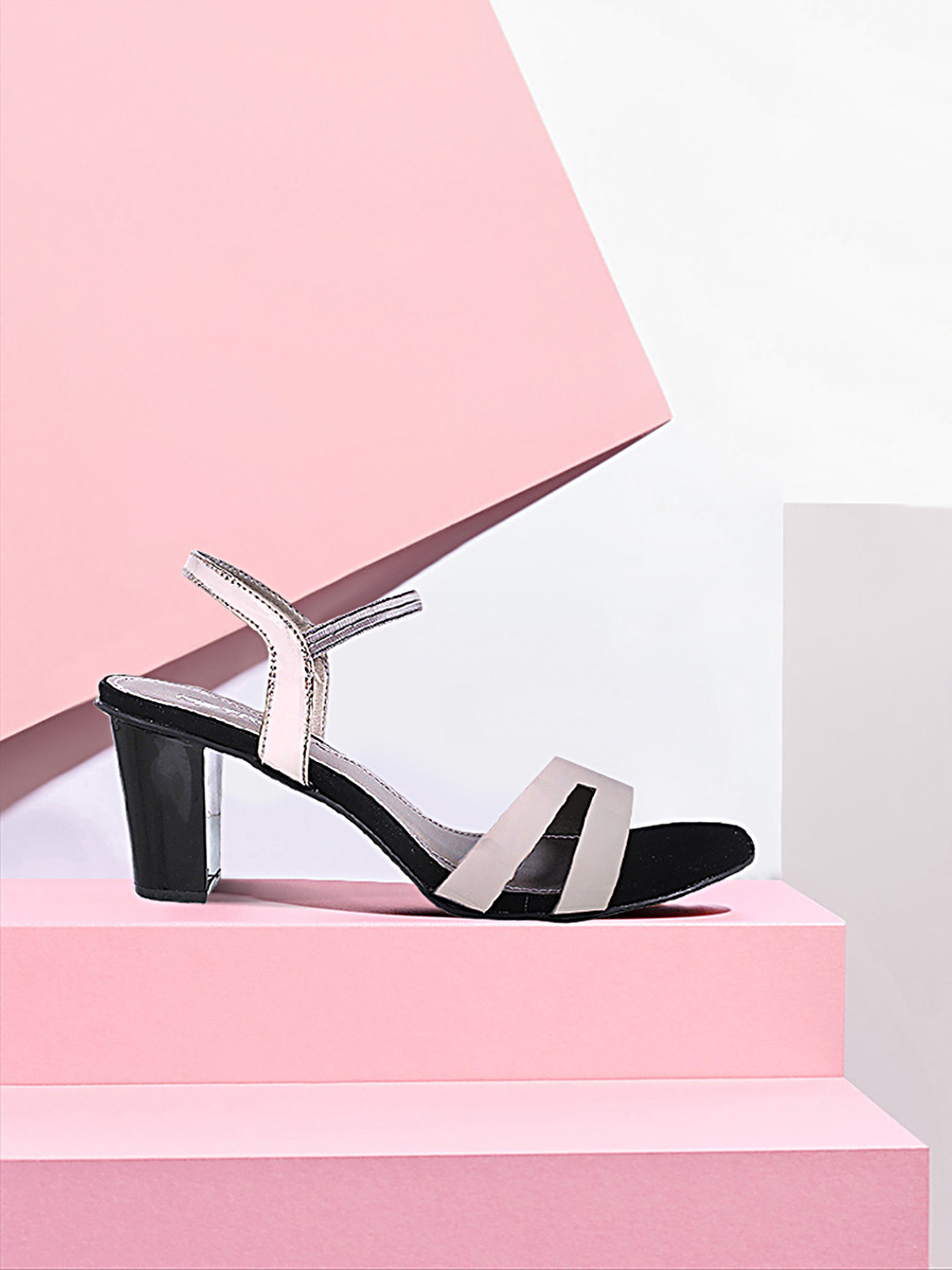 Buy Metro Women Grey Solid Heels - Heels for Women 8762205 | Myntra