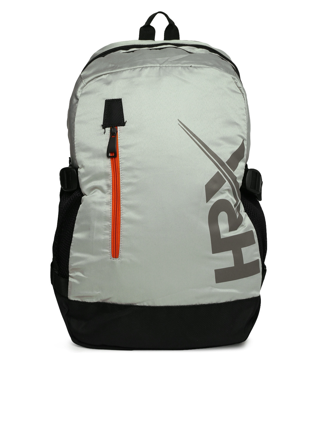 Buy HRX By Hrithik Roshan Unisex Grey & Black Backpack - Backpacks for ...