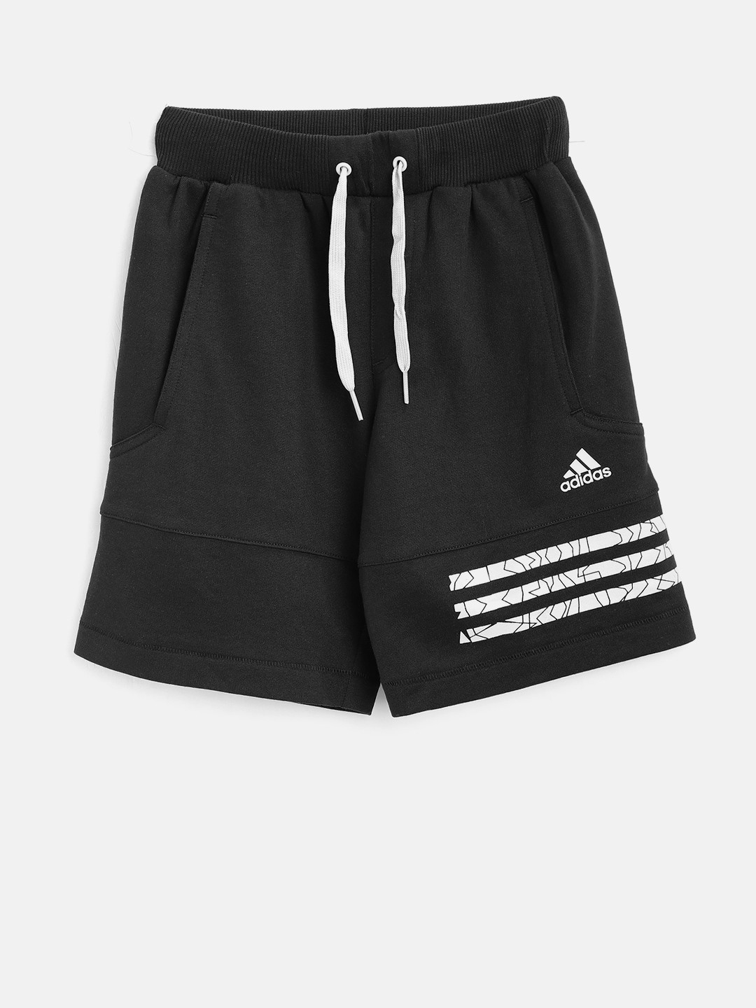 Buy ADIDAS Boys Black Essentials Adic Sports Shorts - Shorts for Boys ...