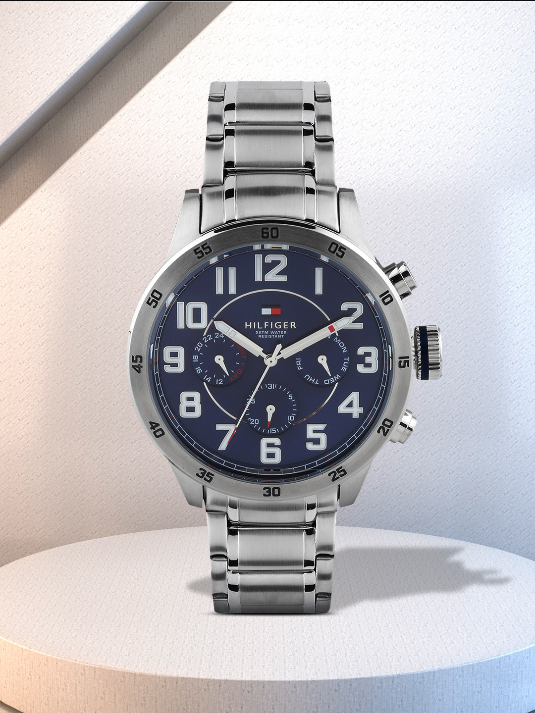 Buy Tommy Hilfiger Men Navy Dial Watch TH1791053J - Watches for Men ...