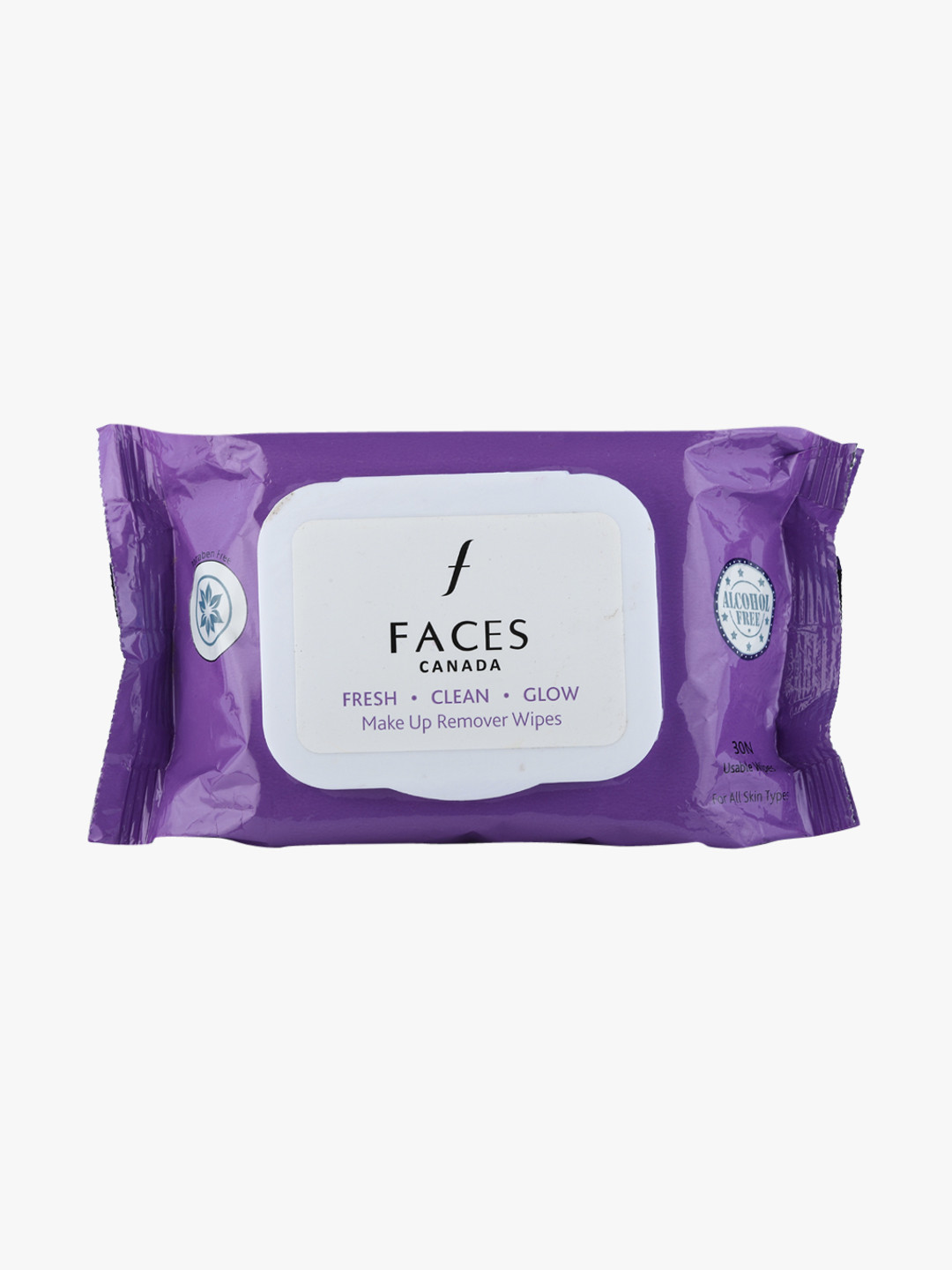 Buy FACES CANADA Fresh Clean Glow Makeup Remover Wipes 30N - Makeup ...