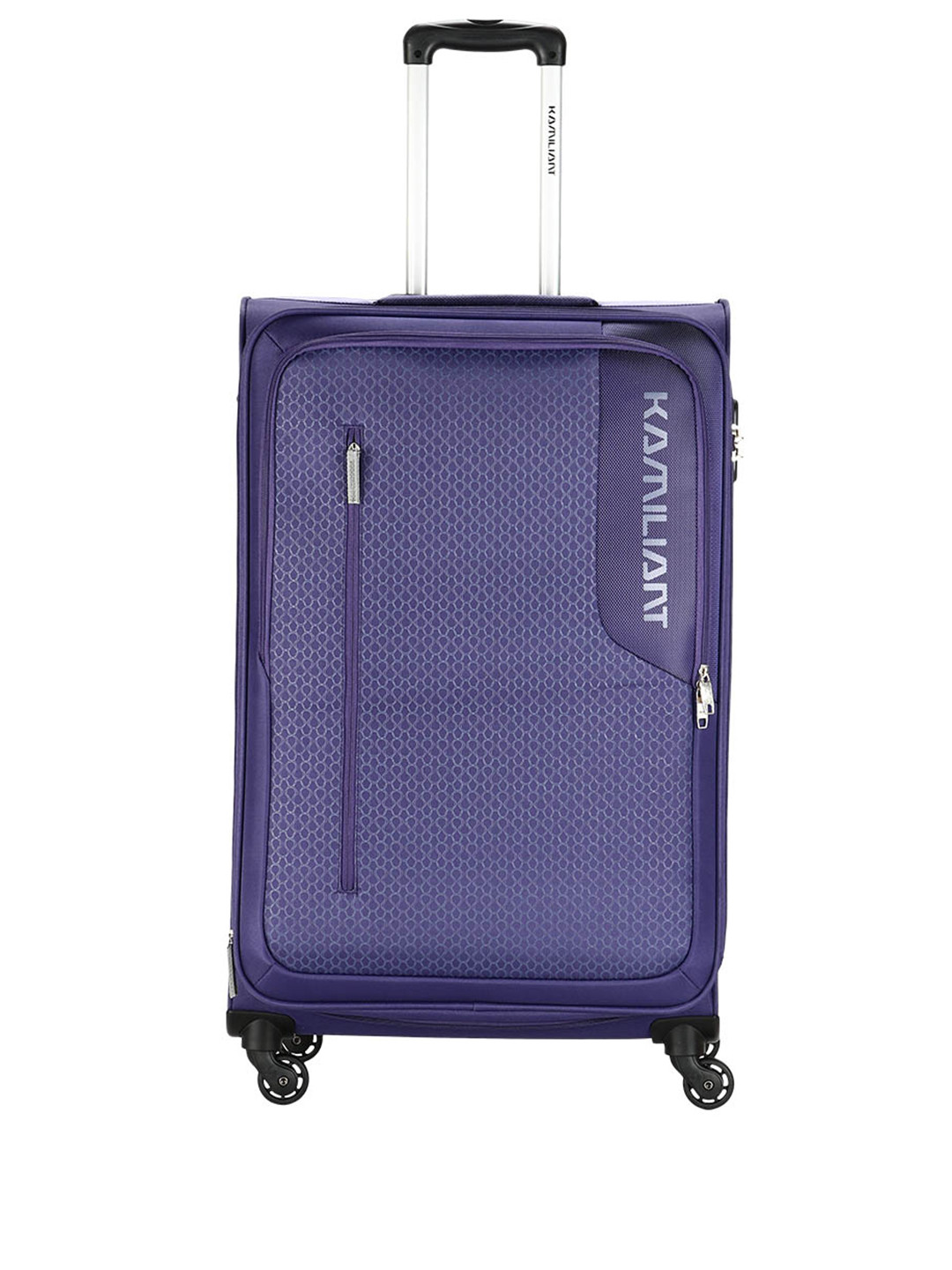 Buy KAMILIANT By American Tourister Kojo Unisex Purple Large Trolley ...