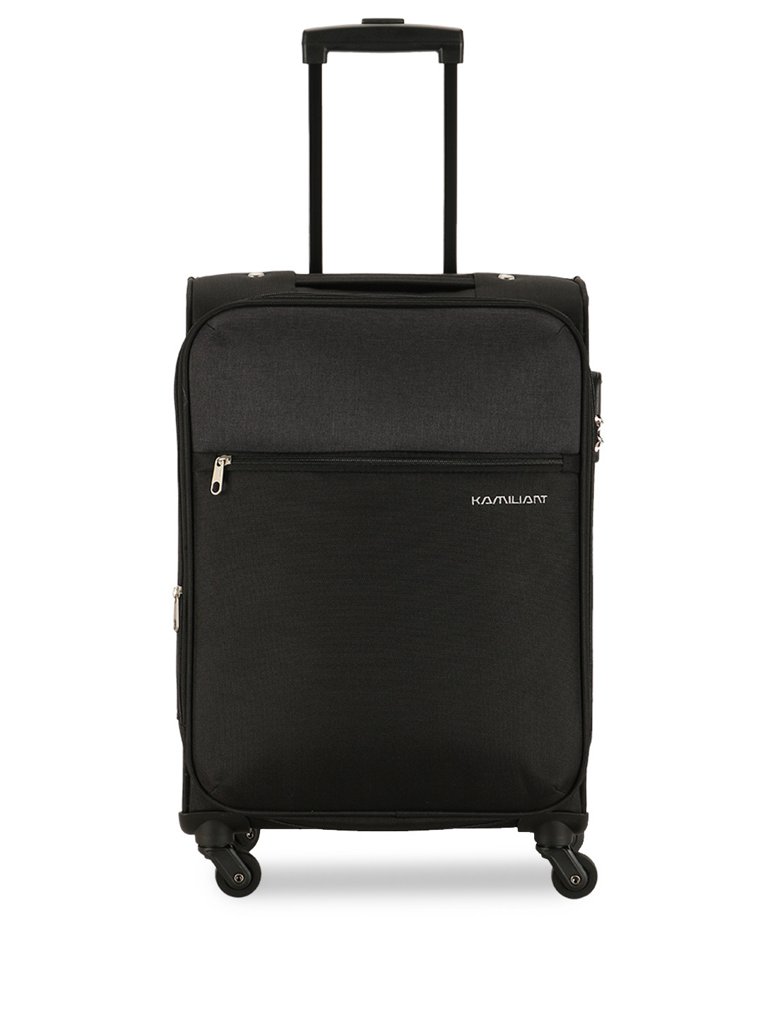 Buy KAMILIANT Unisex Black Solid KAM CAMEROON SP Cabin Trolley Bag ...