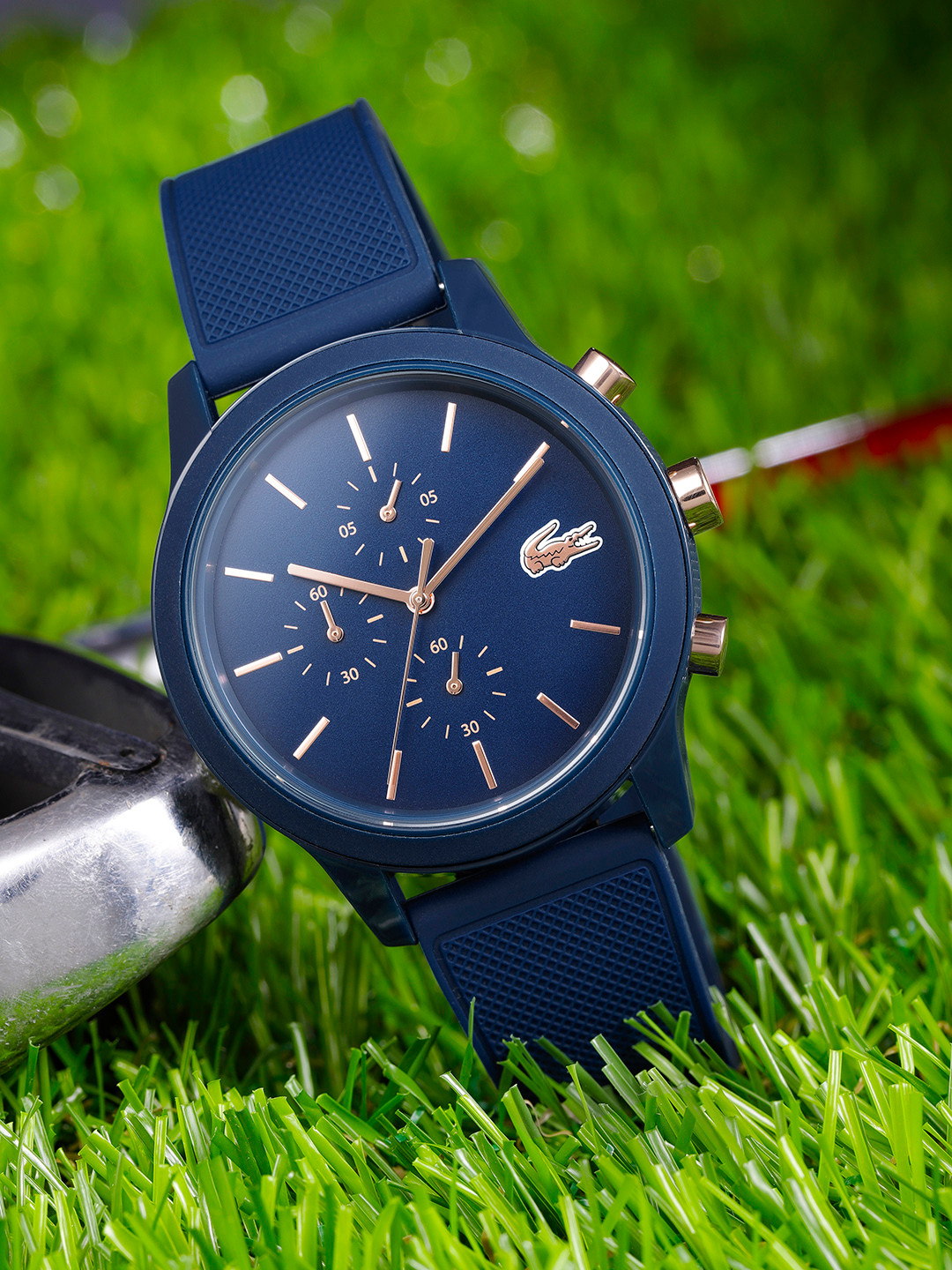 Buy Lacoste 12.12 Men Blue Analogue Watch 2011013 - Watches for Men ...