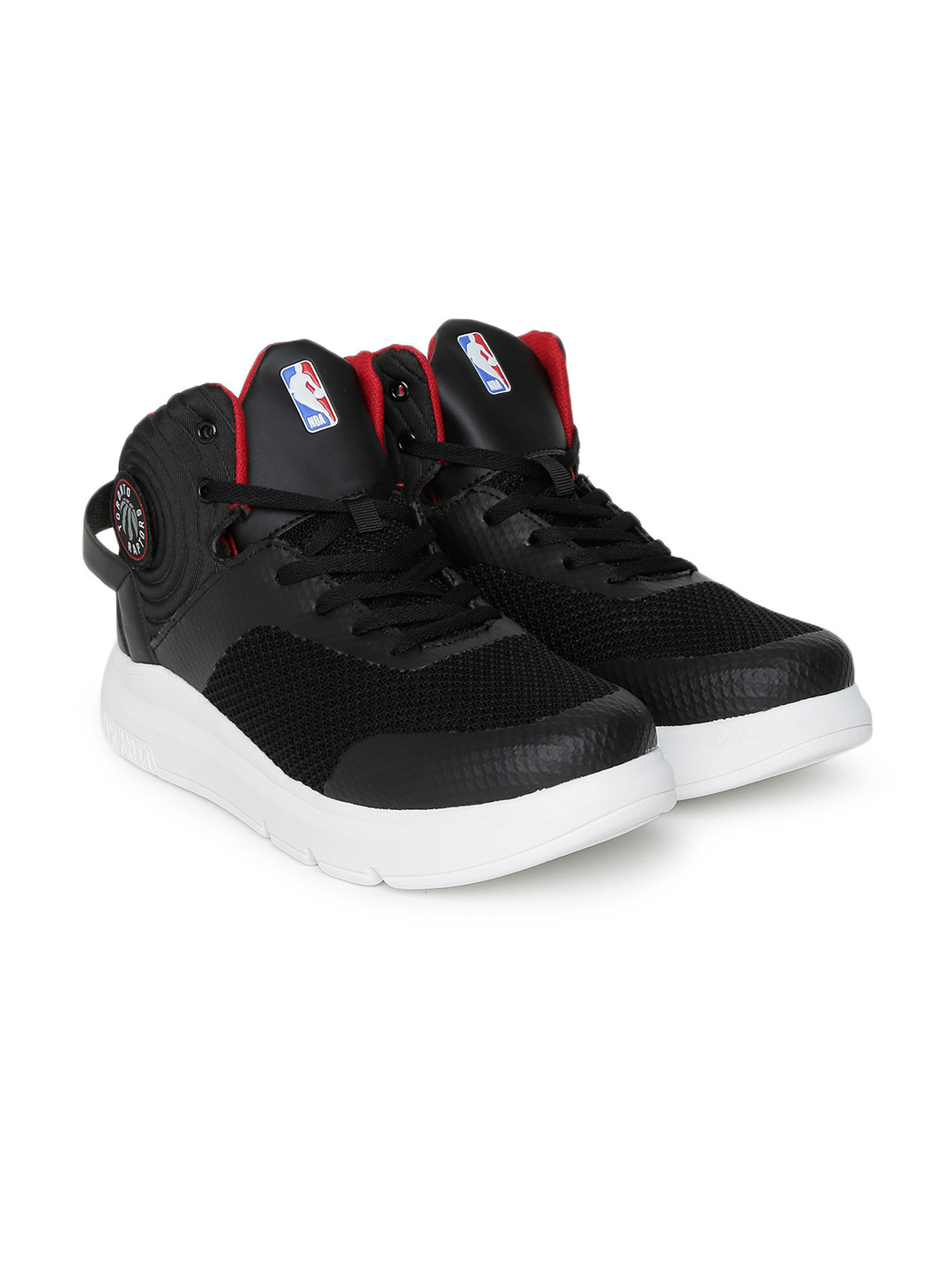 Buy NBA Men Black Toronto Raptors Sneakers - Casual Shoes for Men ...